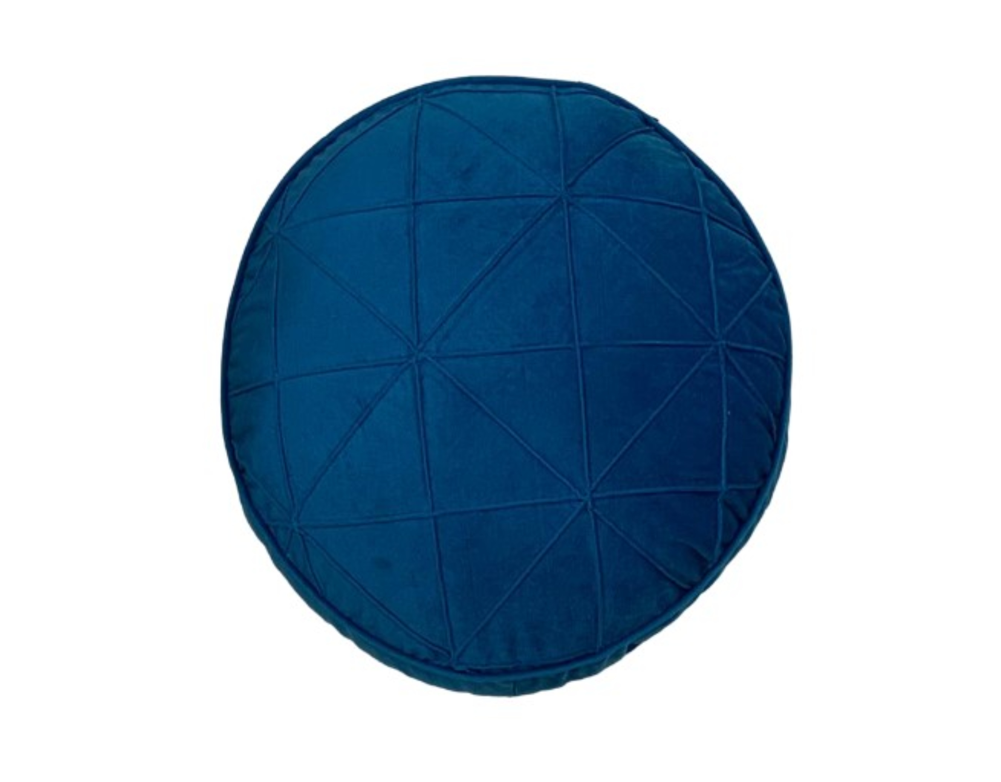 Nezu Round Cushion 35cm - Mykonos Blue | myaeon2go