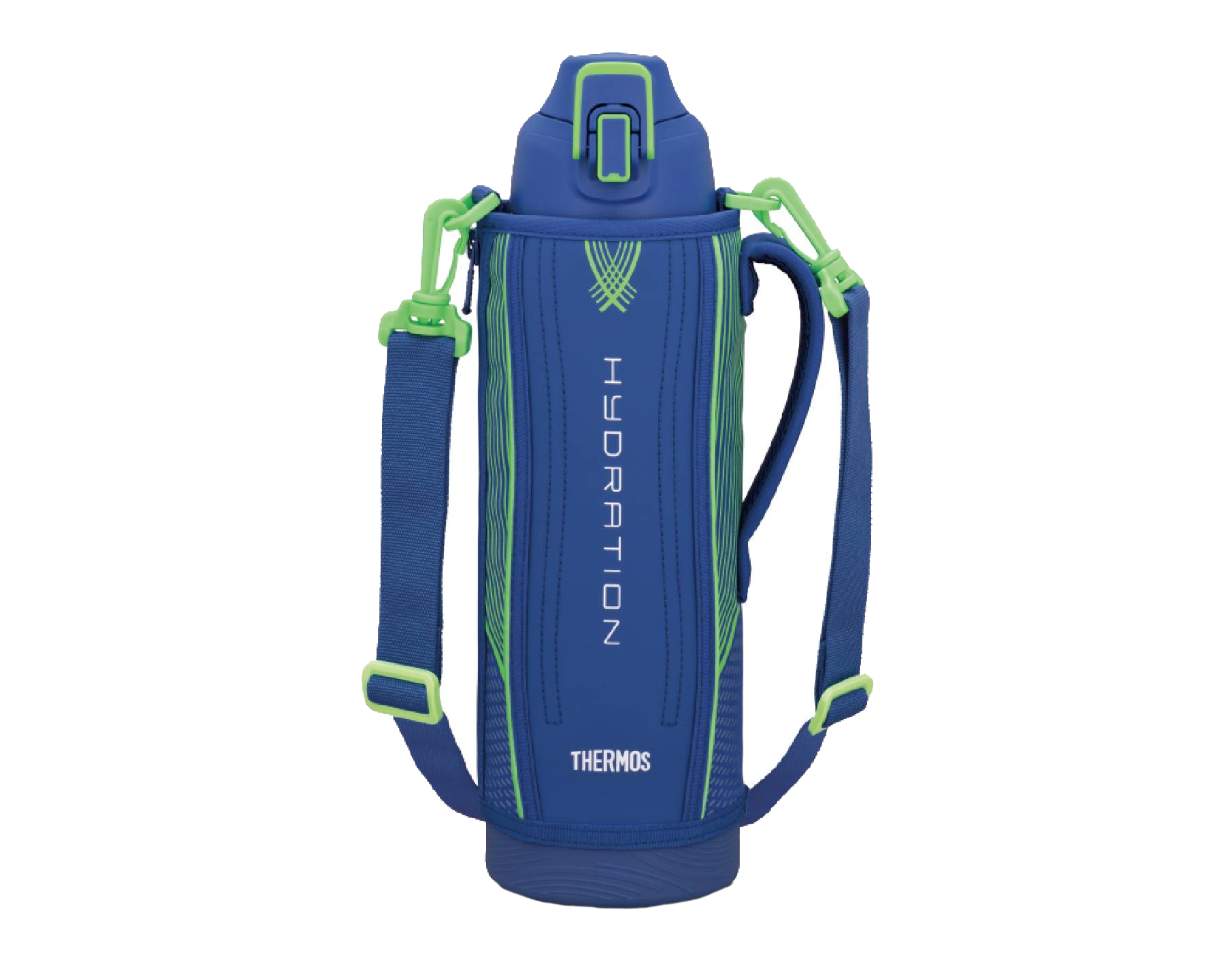 Thermos Hydration Sport Bottle With Pouch Blue Green (FHT-1502F ...