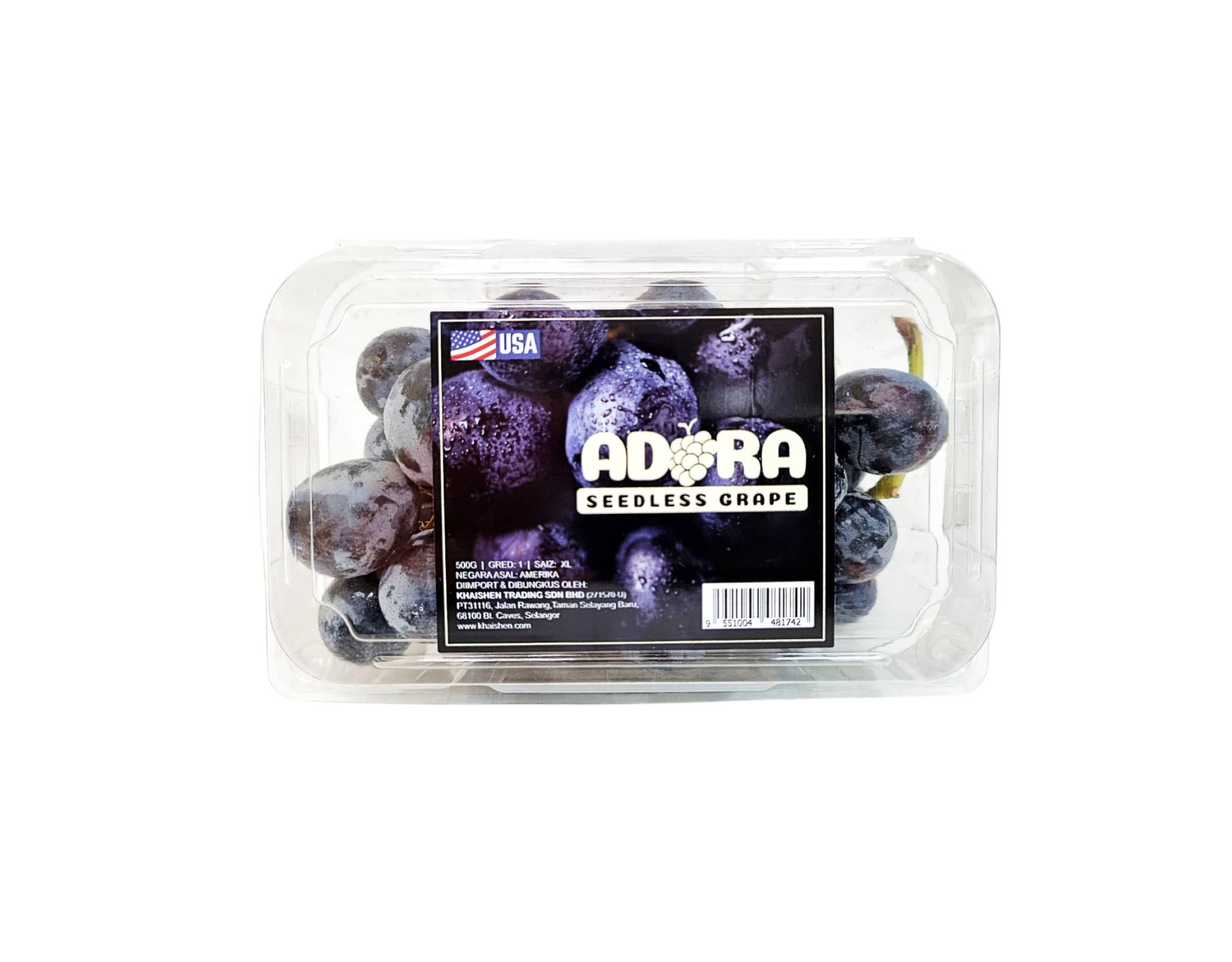 US Adora Black Seedless Grapes | myaeon2go