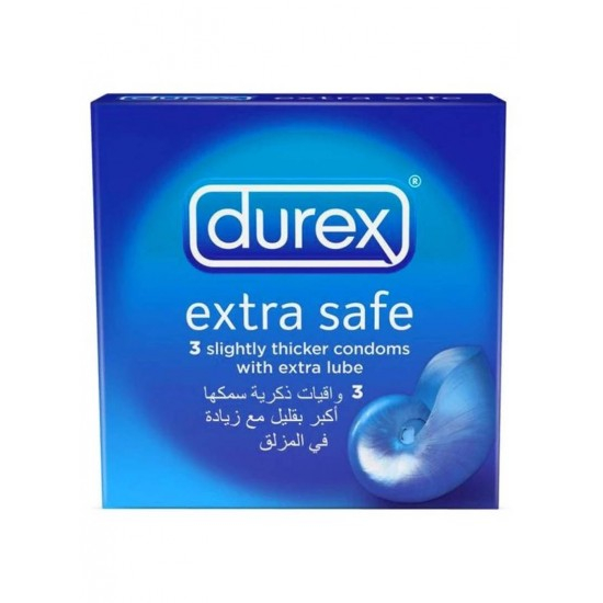 Durex Extra Safe, 3 pcs - Maximum Protection