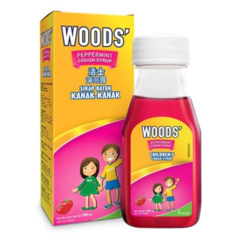 Woods' Peppermint Syrup (Child) | myaeon2go