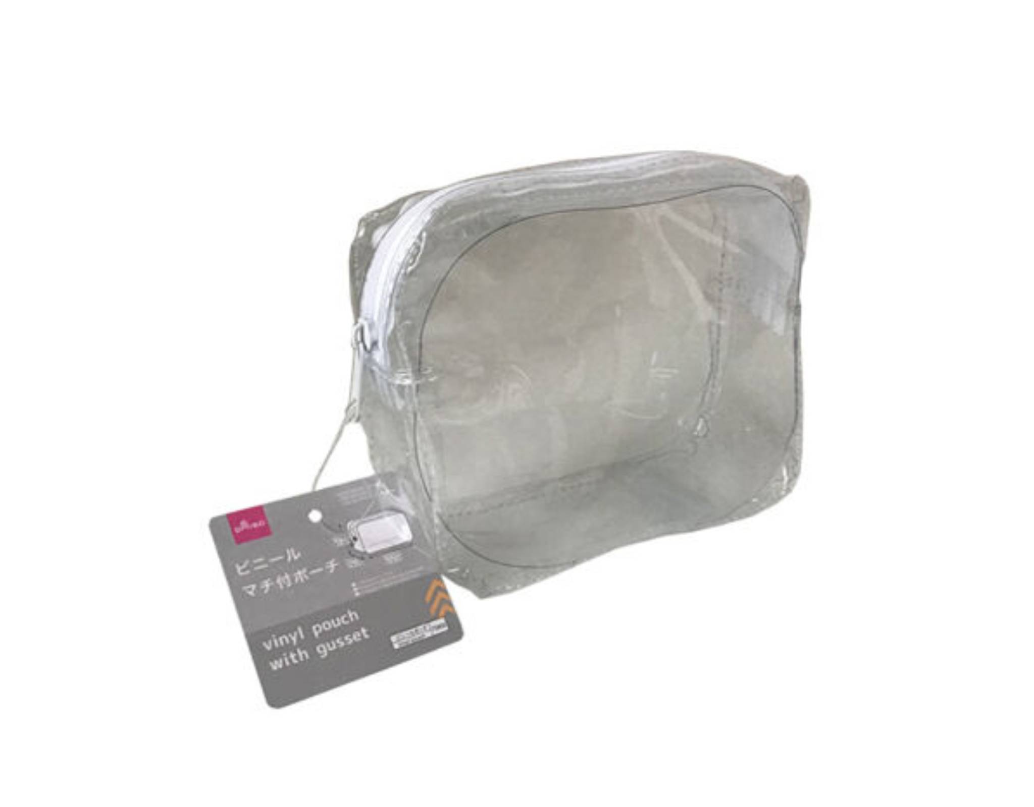 Daiso Vinyl Pouch With Gusset | myaeon2go