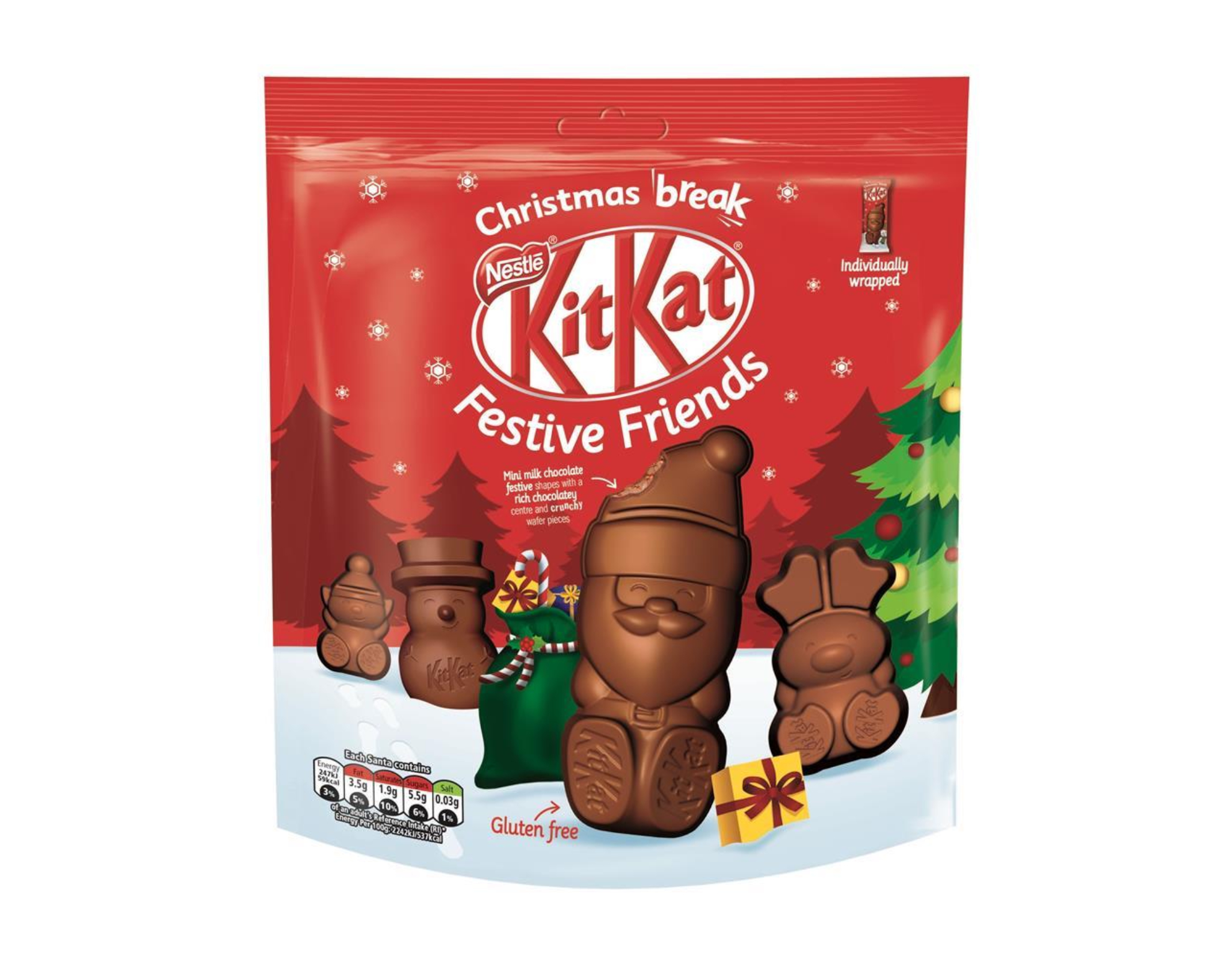 Kit Kat Santa Large Pouch | myaeon2go