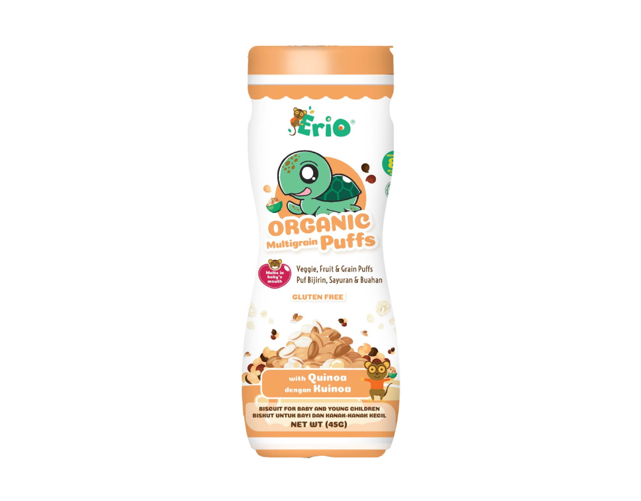 Erio Organic Multigrain Puffs Quinoa | myaeon2go