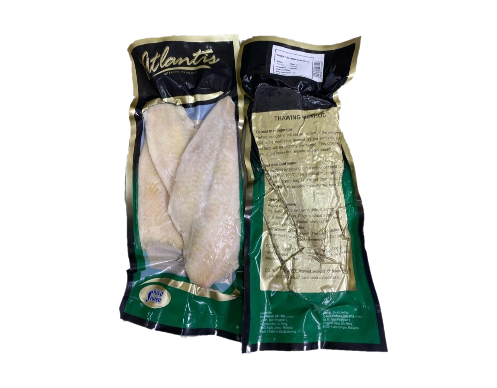 Atlantis King Frozen Atlantic Redfish Fillet 300g - Fresh