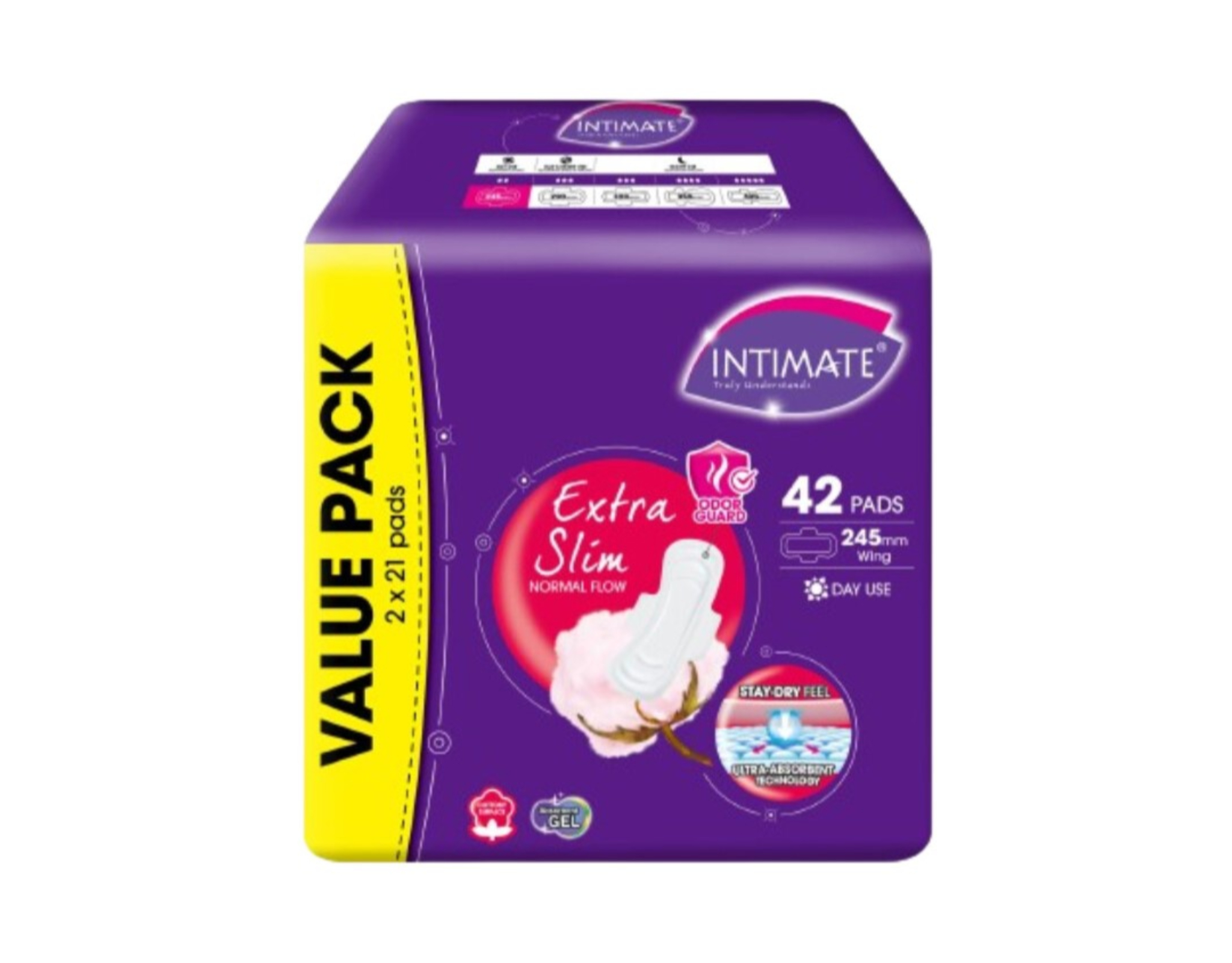 Intimate Extra Slim Day Wing Dry Feel 245mm | myaeon2go