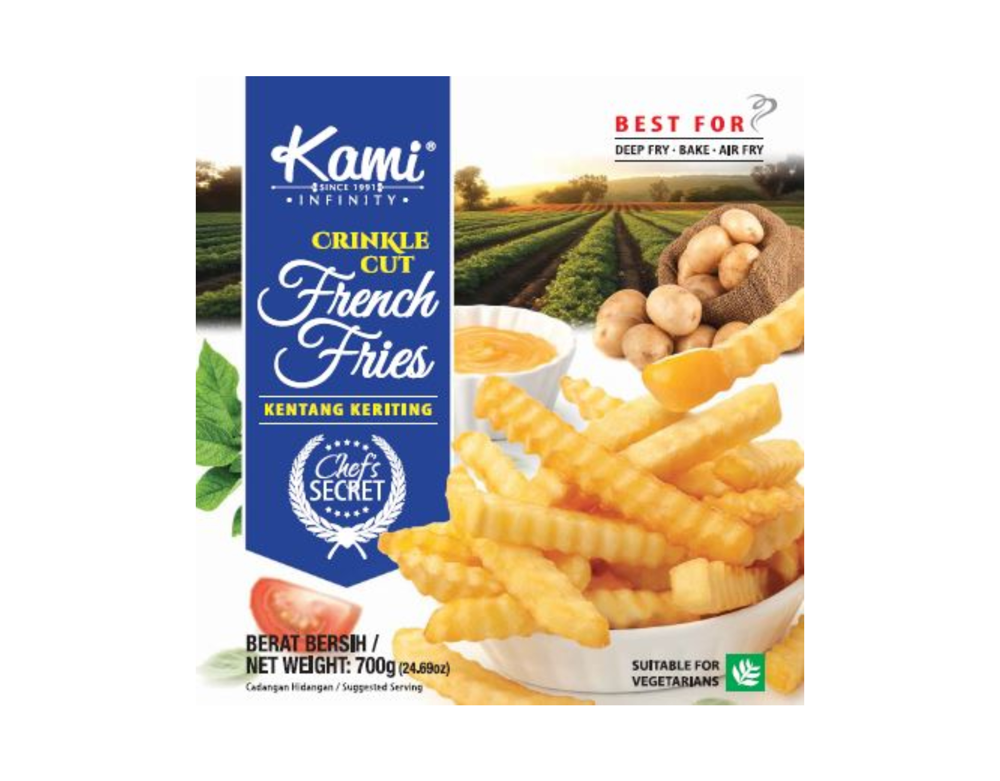 Kami Infinity Crinkle Cut | myaeon2go