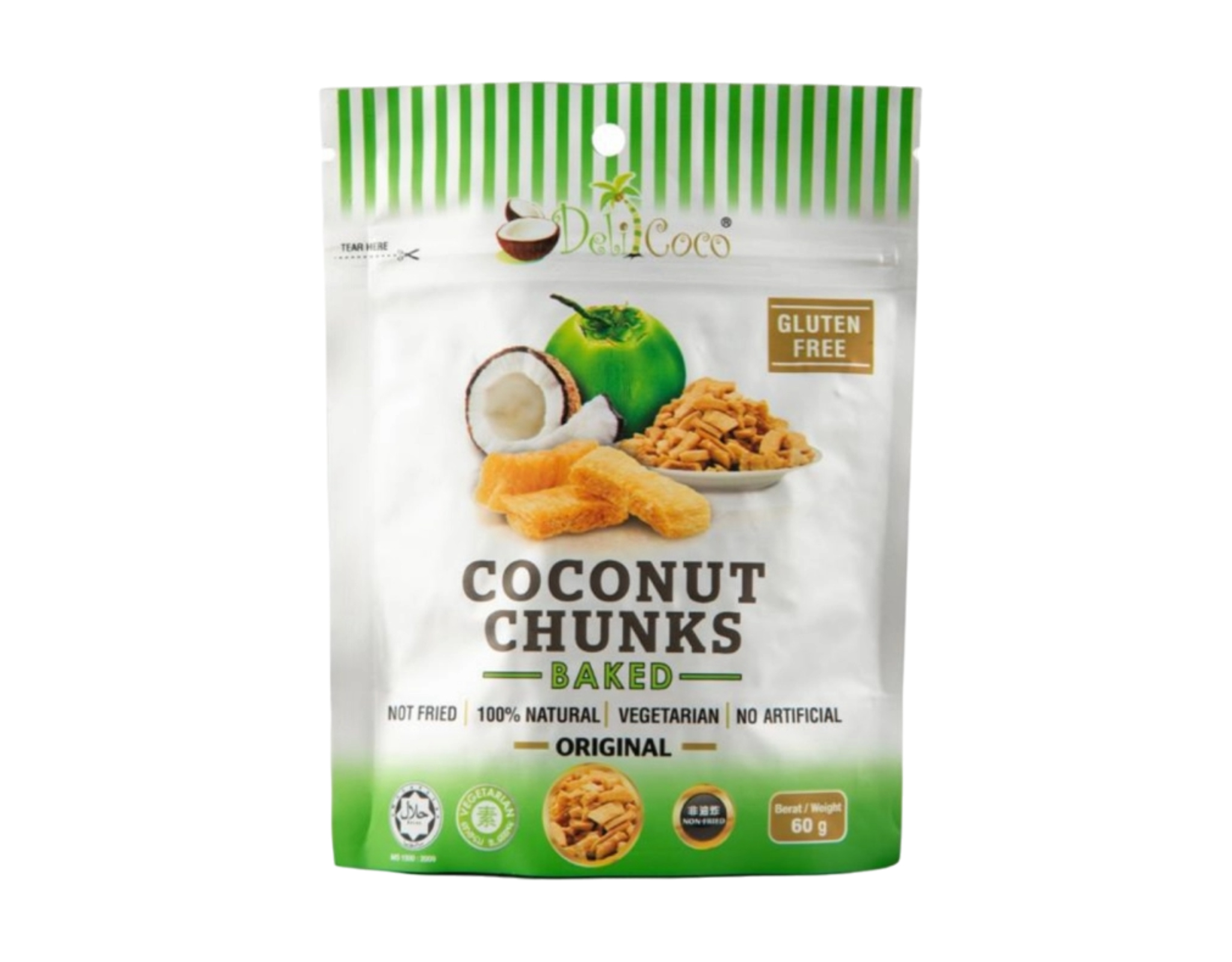 Delicoco Coconut Chunks Original | myaeon2go