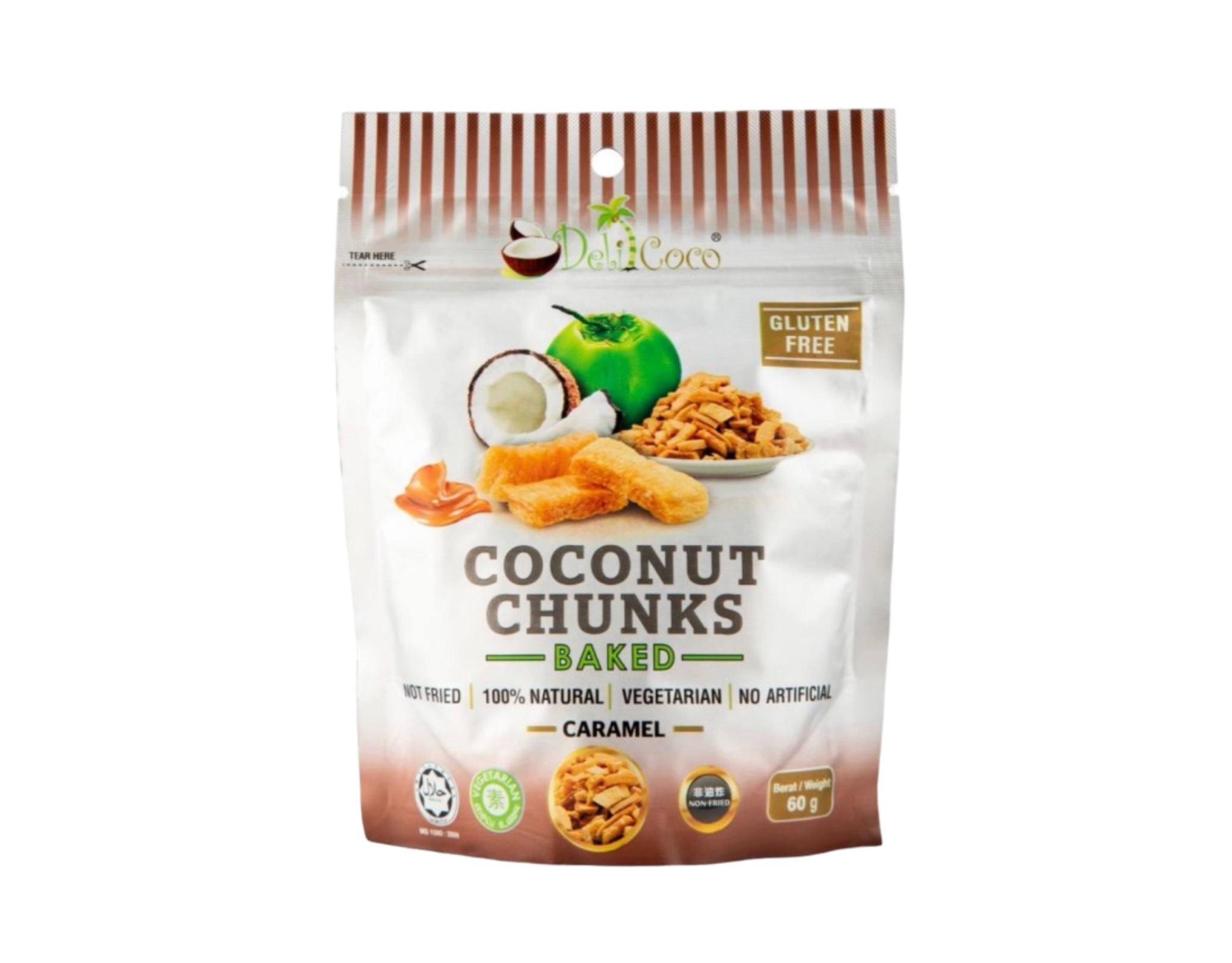 Delicoco Coconut Chunks Caramel | myaeon2go