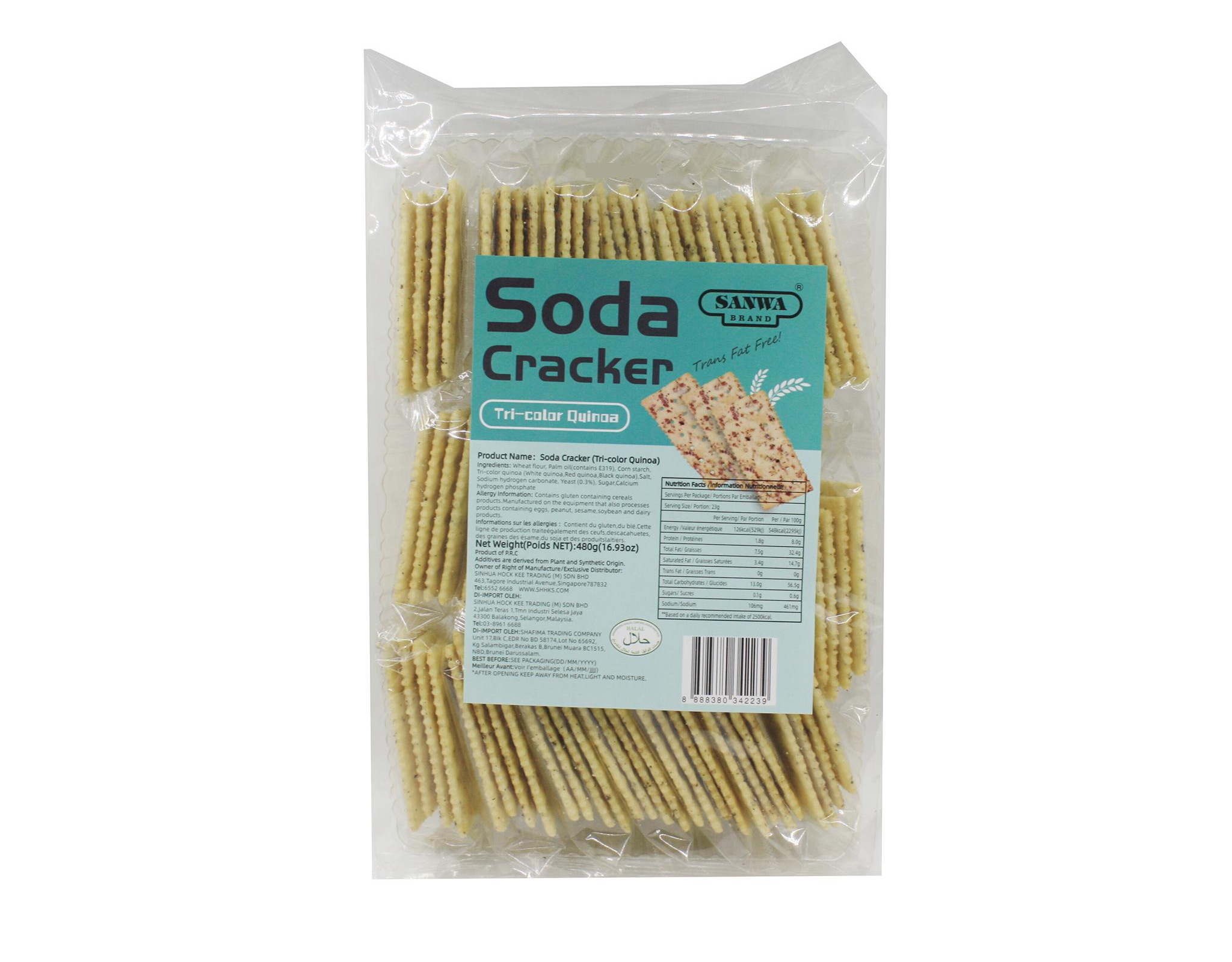 Sanwa Soda Cracker Tri-Color Quinoa | myaeon2go