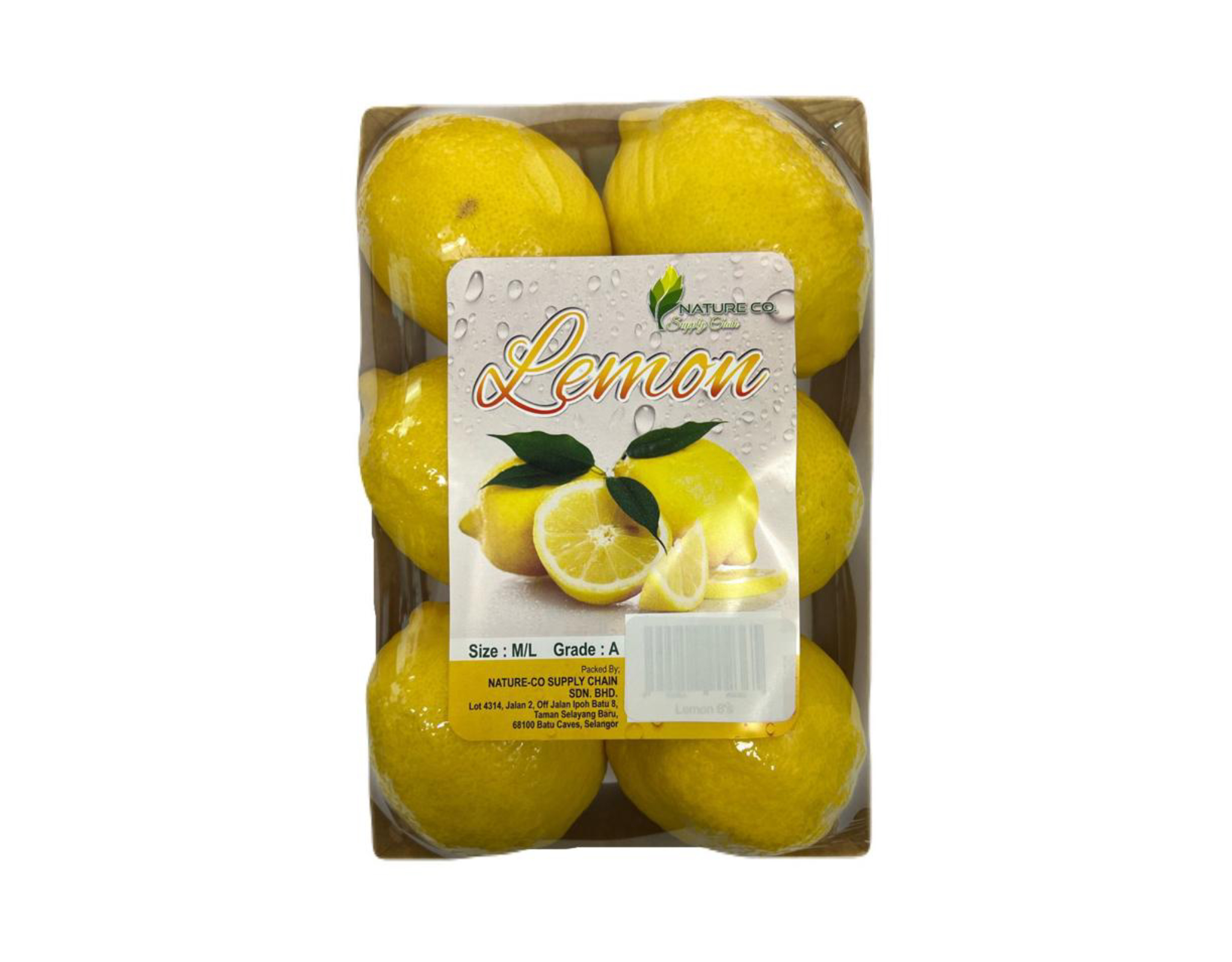 Nature Co China Lemon, 6 pcs - Fresh Citrus