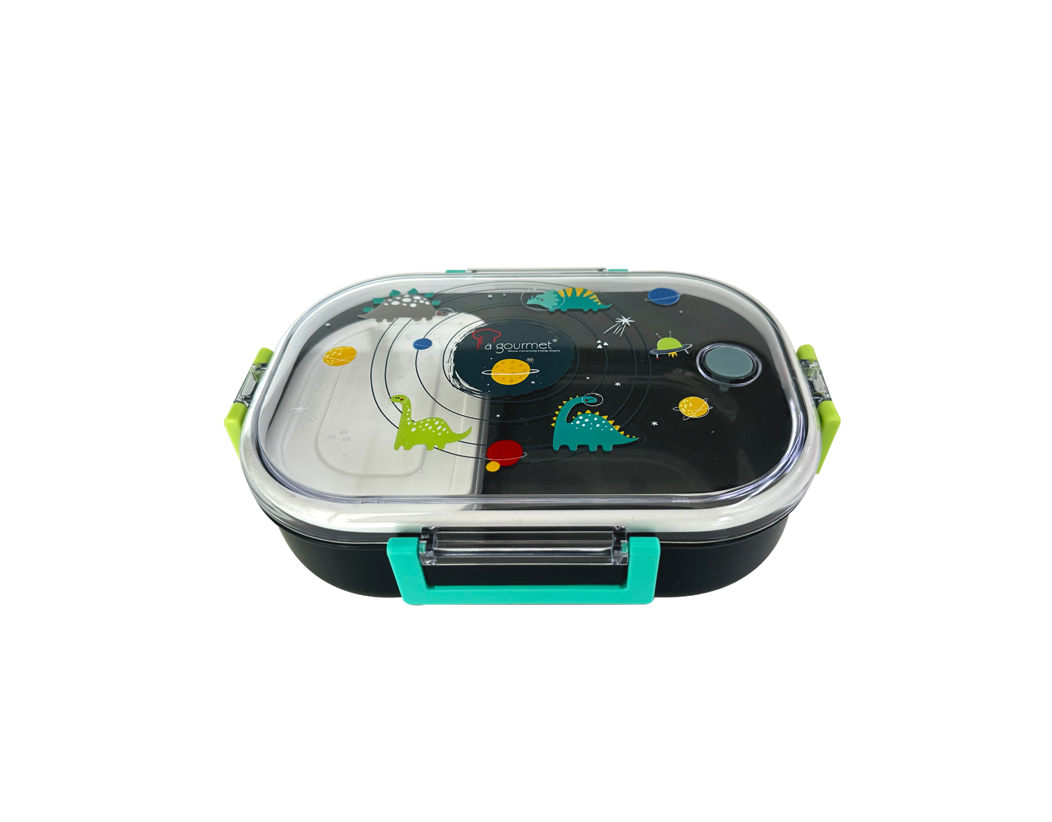 La Gourmet Sassy Kid Plastic Rectangle Lunch Box Mermaid | myaeon2go