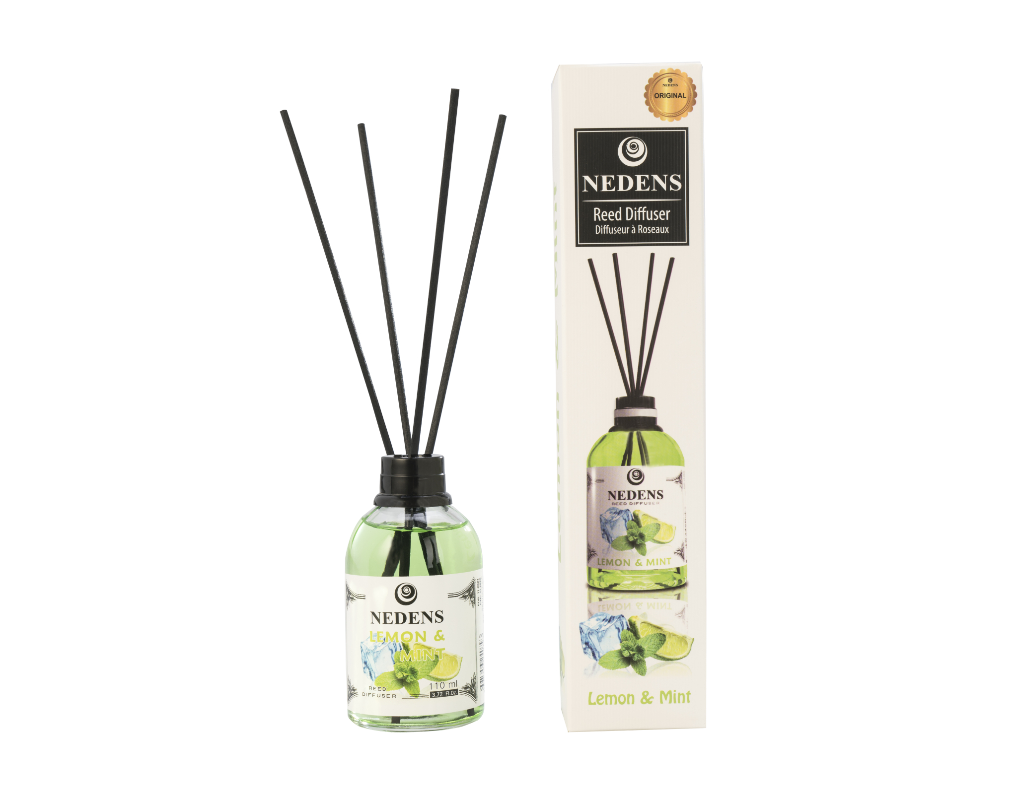 Nedens Lemon & Mint Reed Diffuser | myaeon2go
