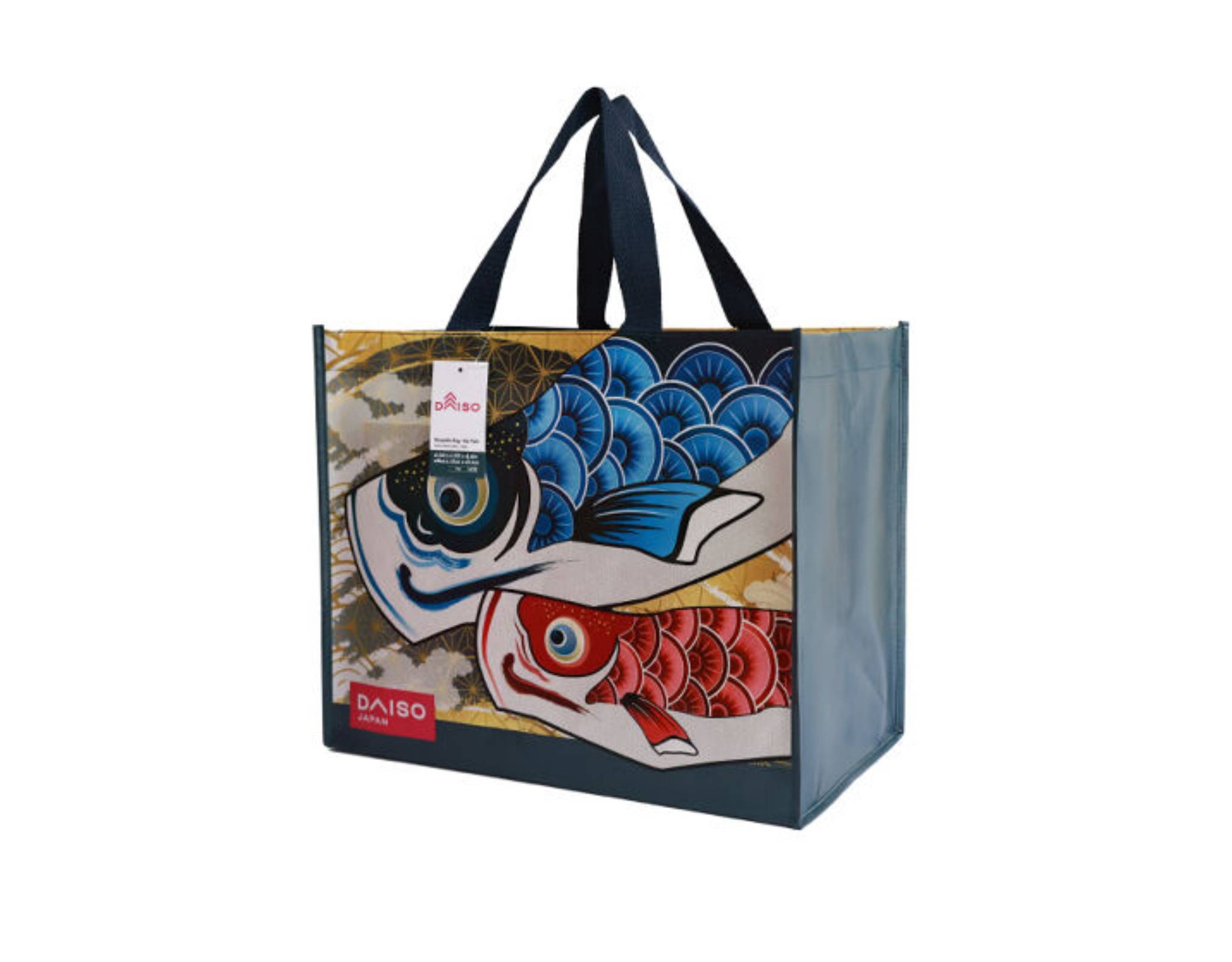 Daiso Reusable Bag Koi Fish | myaeon2go