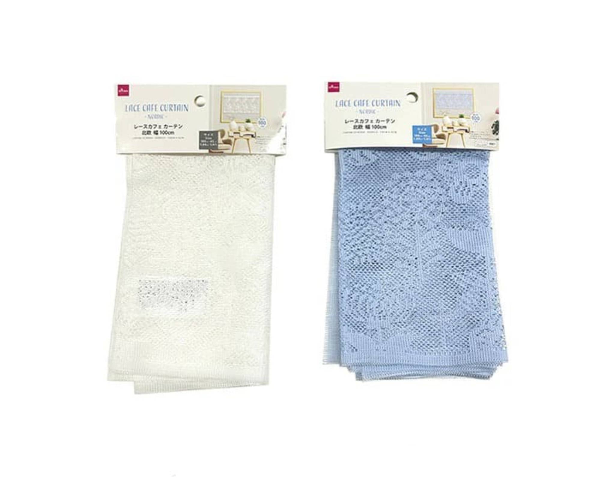 Daiso [SELECTED RANDOMLY] Lace Cafe Curtain Nordic | myaeon2go