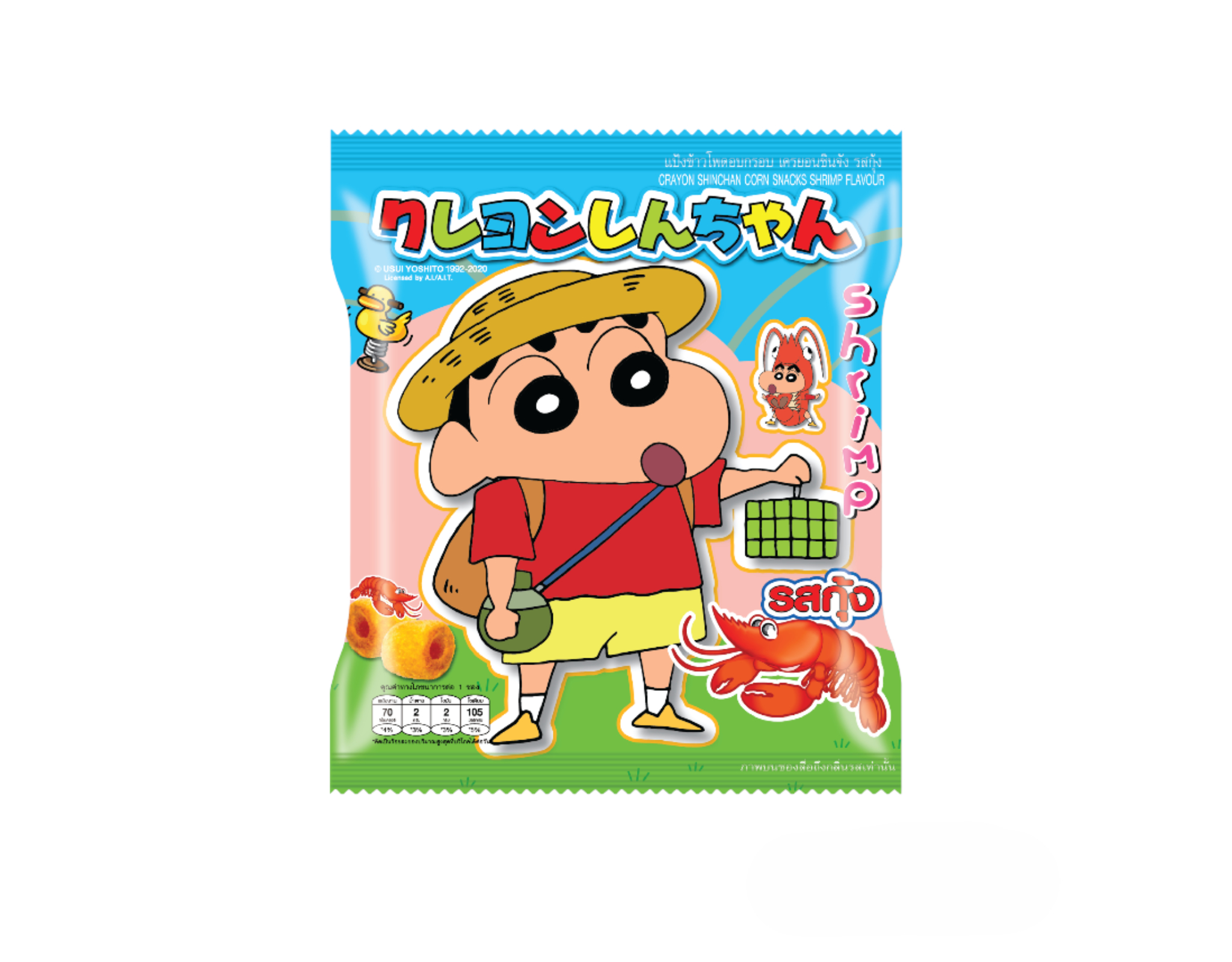 Hacks Crayon Shinchan Corn Snack Shrimp | myaeon2go