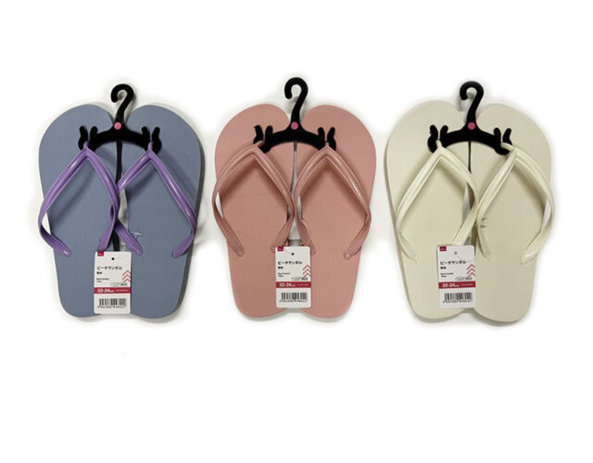 Daiso [SELECTED RANDOMLY] Beach Sandals Sweet Colour | myaeon2go