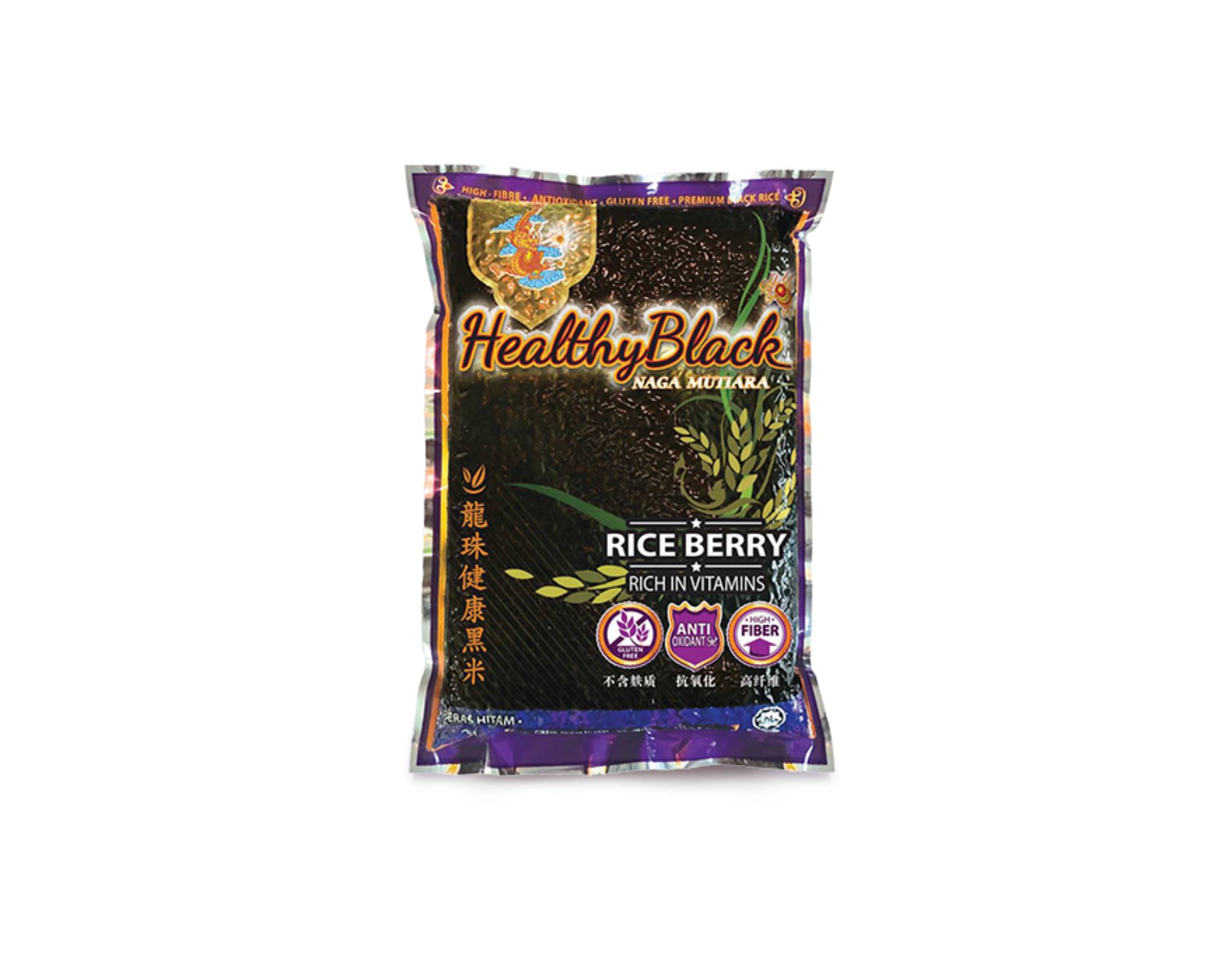 Naga Mutiara Dragon Healthy Blackberry Rice | myaeon2go