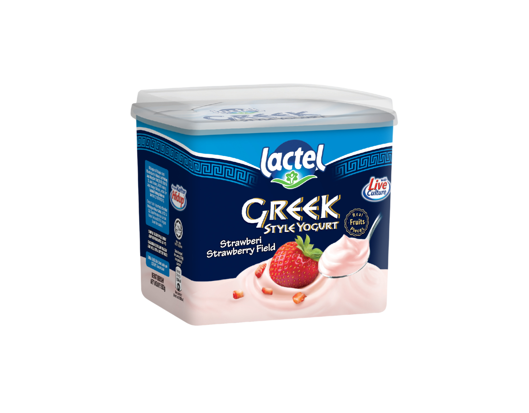 Lactel Greek Style Strawberry Yogurt | myaeon2go