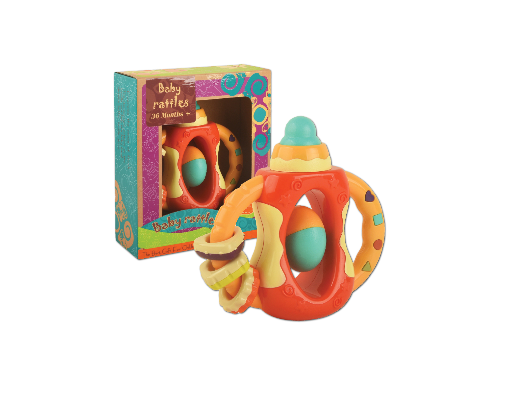 Shake Bell Baby Rattles (0724 H9968) | myaeon2go