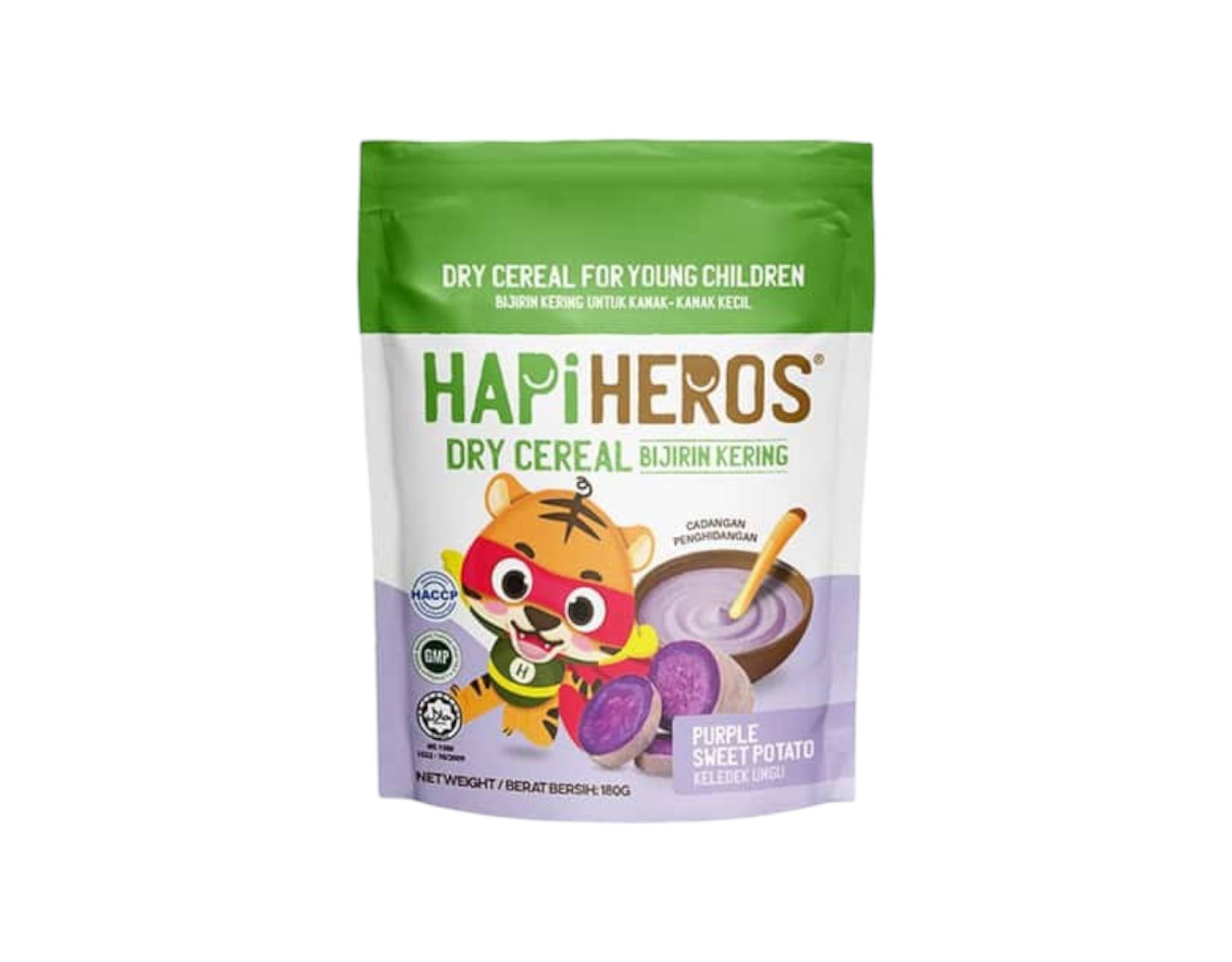 Hapi Heros Natural BB Cereal Purple Sweet Potato Pouch | myaeon2go