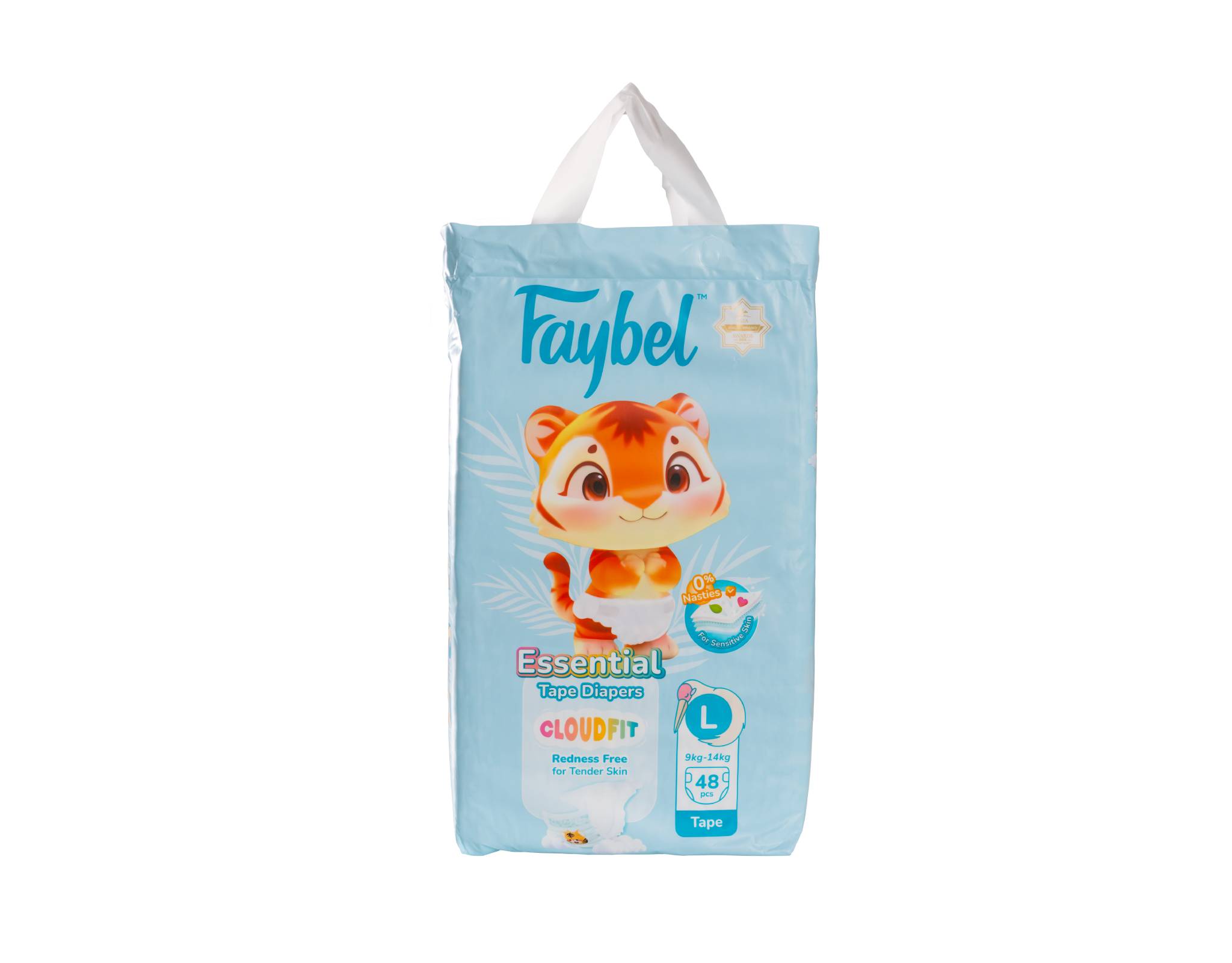 Faybel Essential Tape Diapers L | myaeon2go