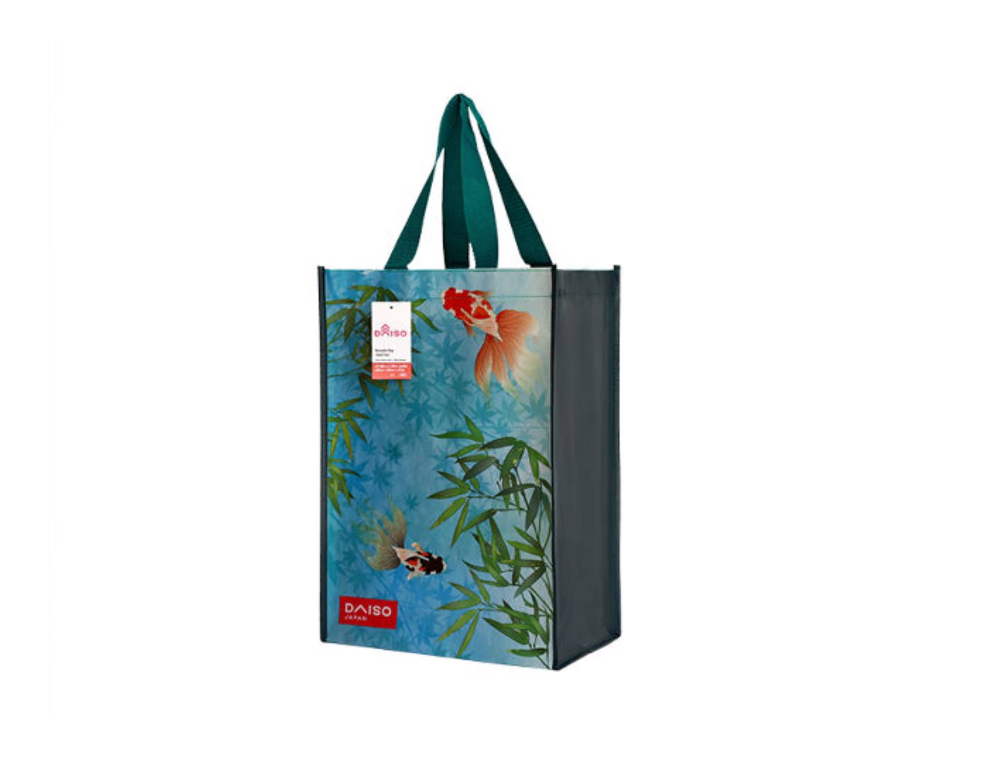 Daiso Reusable Bag Gold Fish | myaeon2go