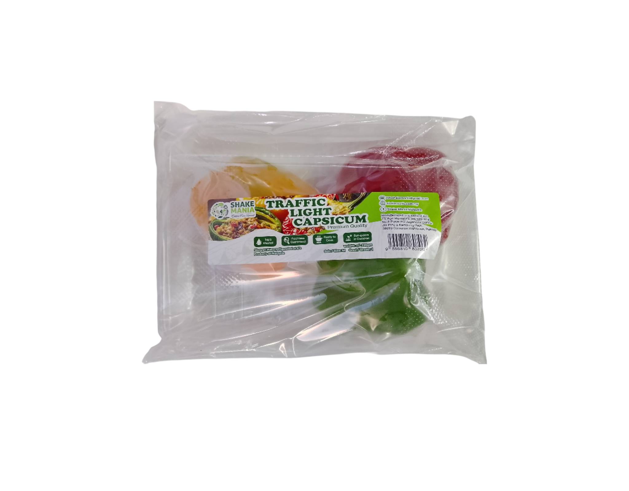 Shake Mania Traffic Light Capsicum | myaeon2go