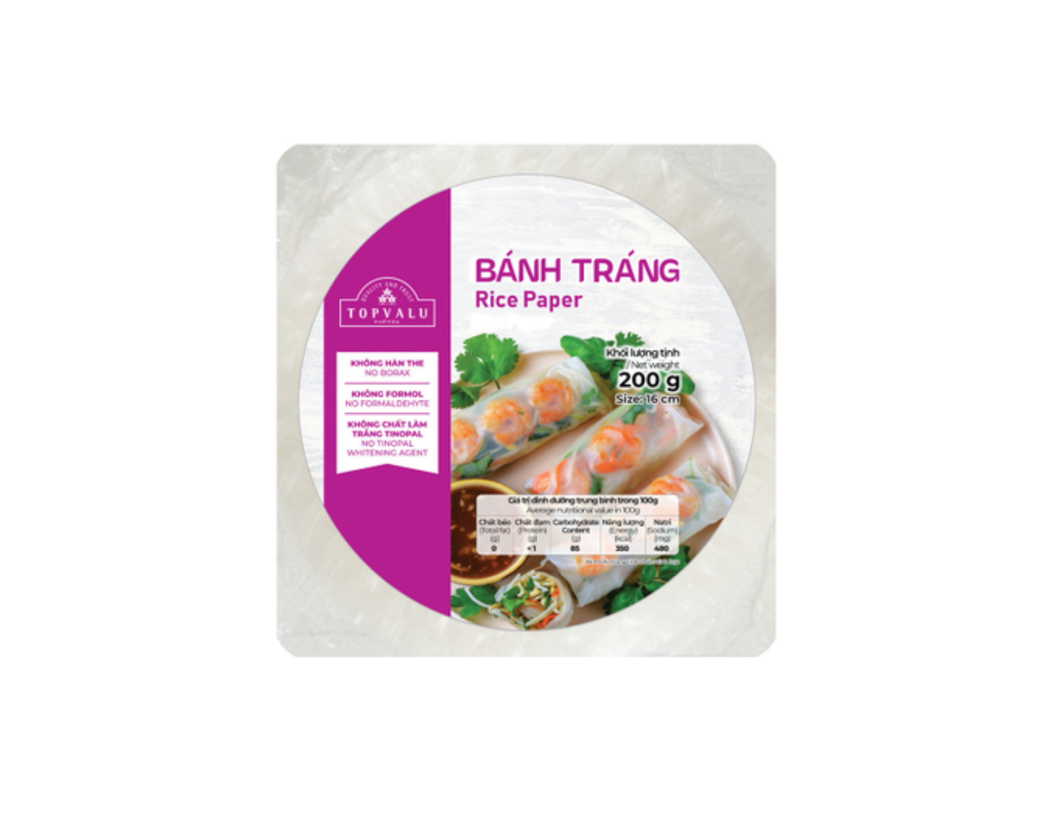 TOPVALU Rice Paper 16cm | myaeon2go