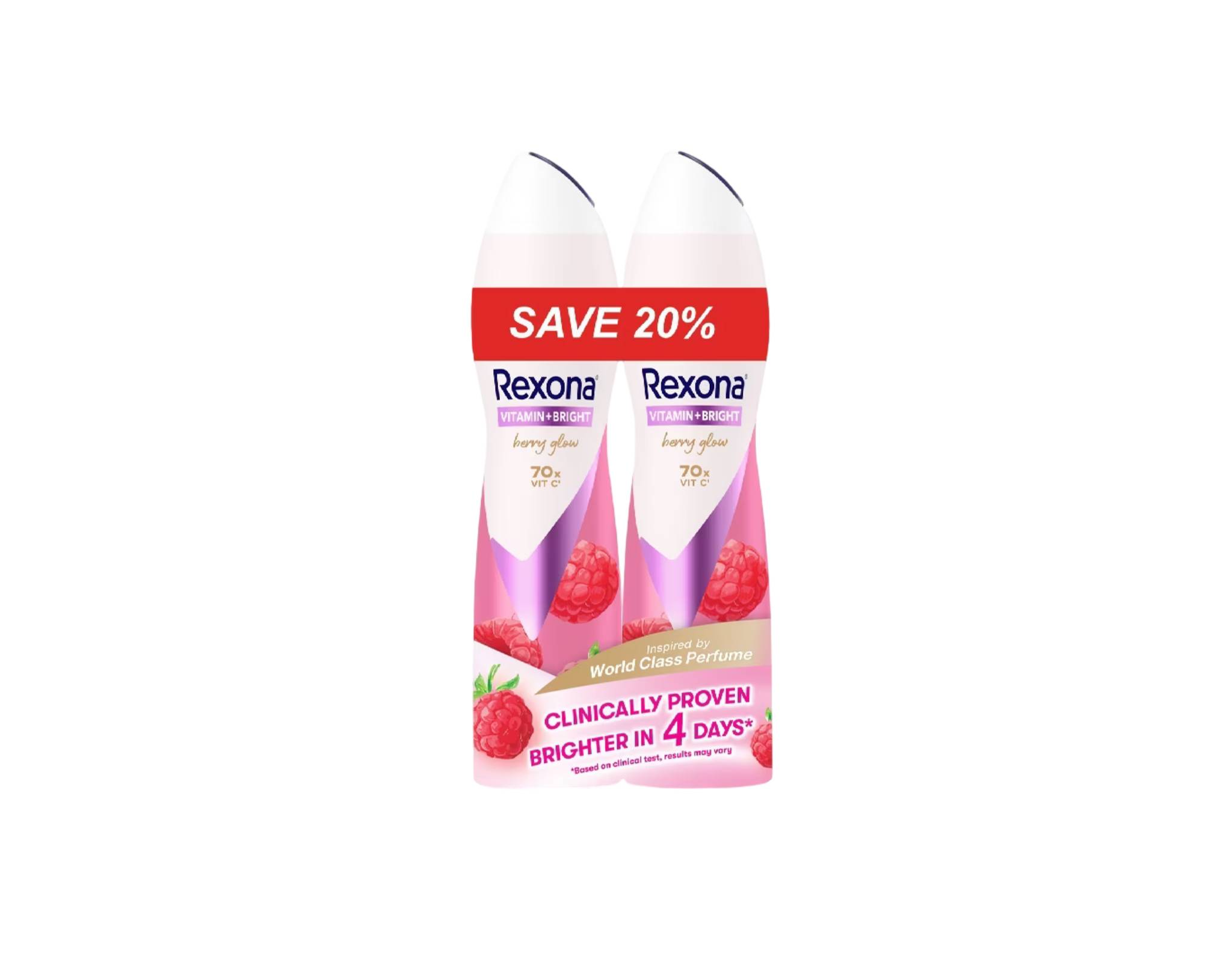 Rexona Female Deo Spray Vitamin Bright Berry | myaeon2go