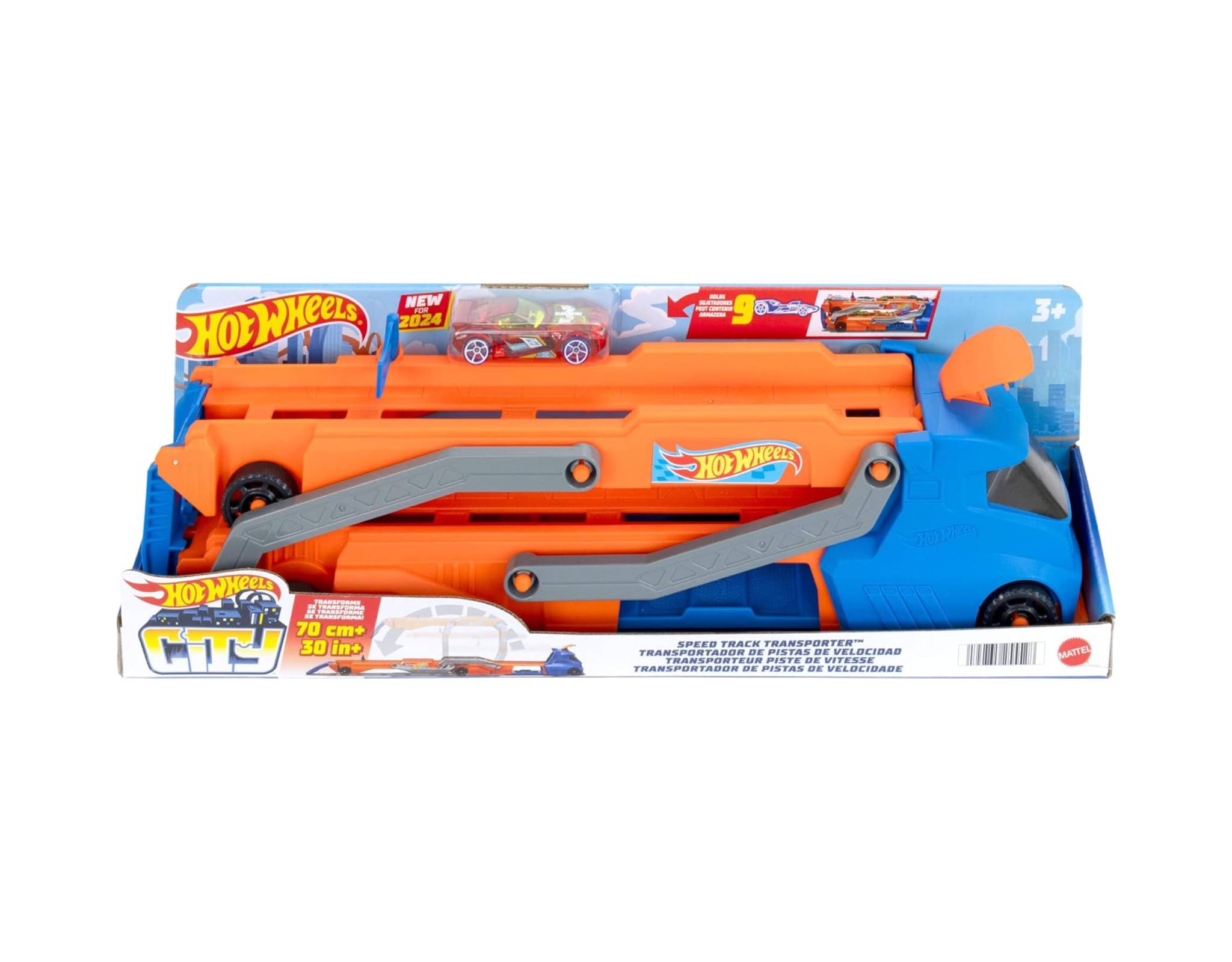 Hot Wheels City Speed Track Transporter (HYT83) | myaeon2go