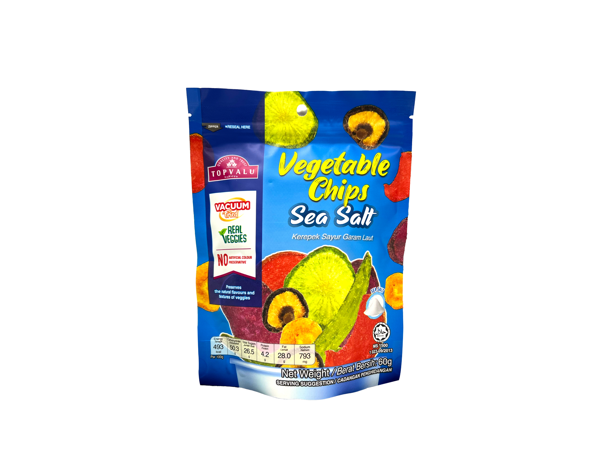 TOPVALU Vegetable Chips Sea Salt | myaeon2go