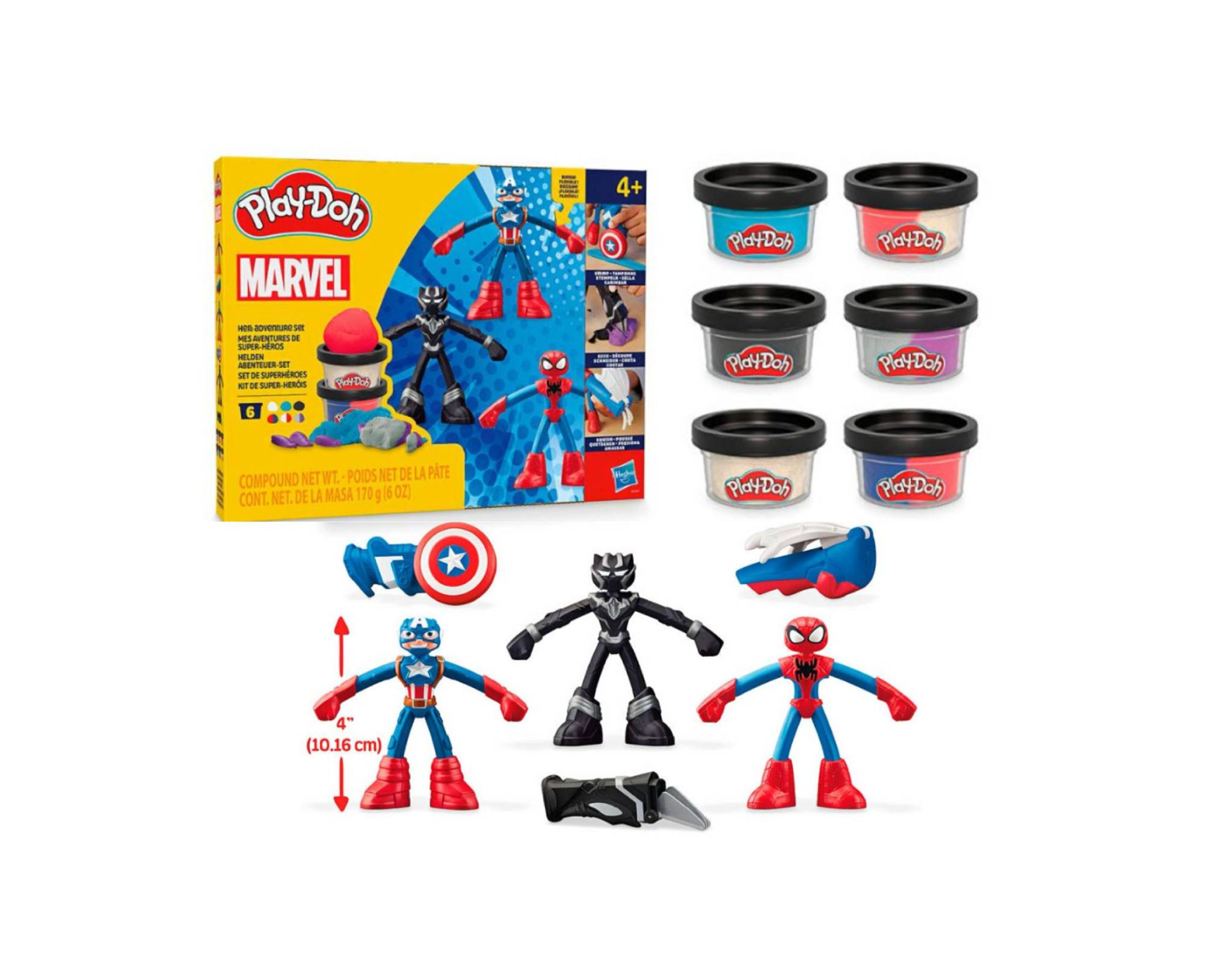 Marvel Play-Doh Hero Adventure Set (G0333) | myaeon2go
