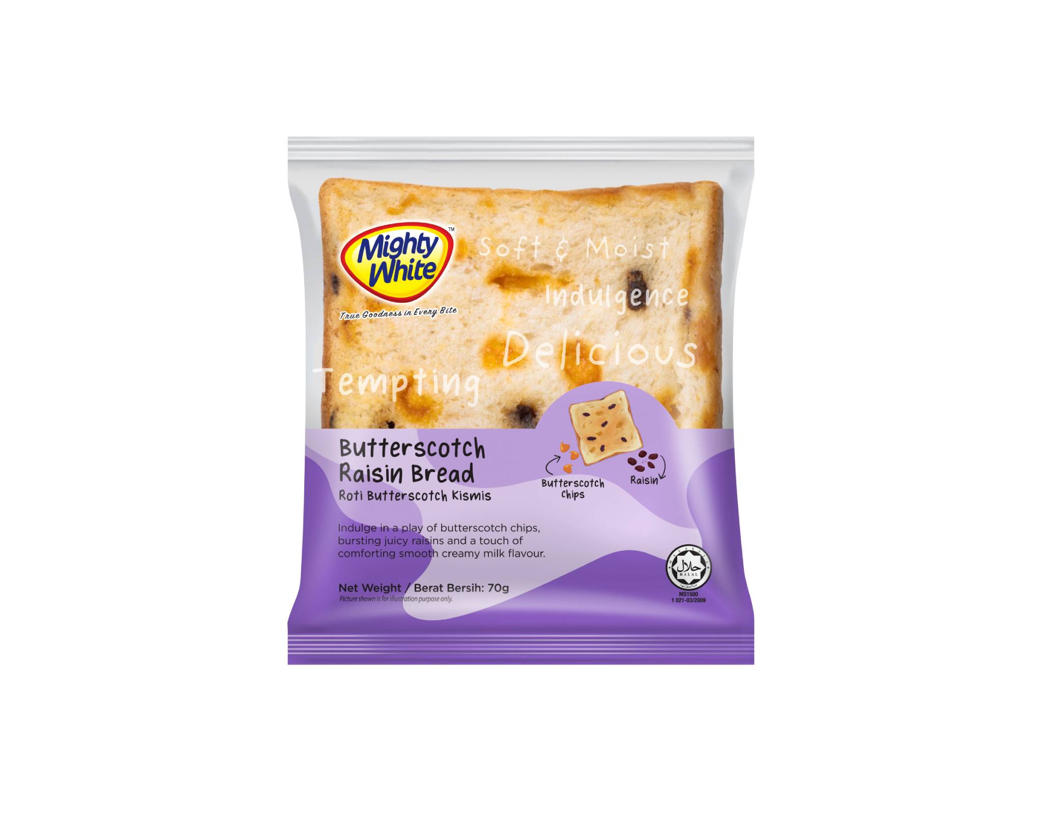 Mighty White Butterscotch Raisin Bread | myaeon2go