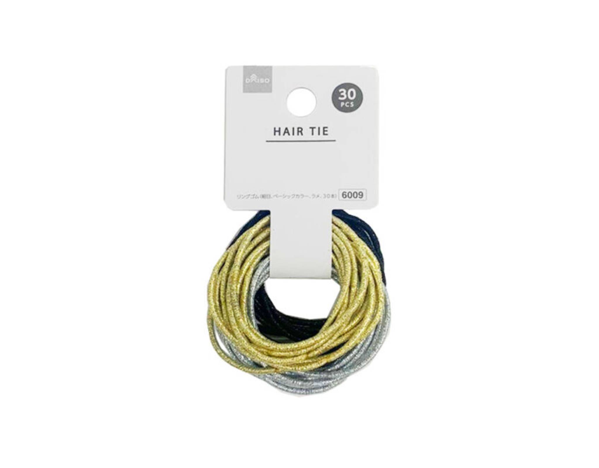 Daiso Ring Rubber Thin Basic Colour Glitter | myaeon2go