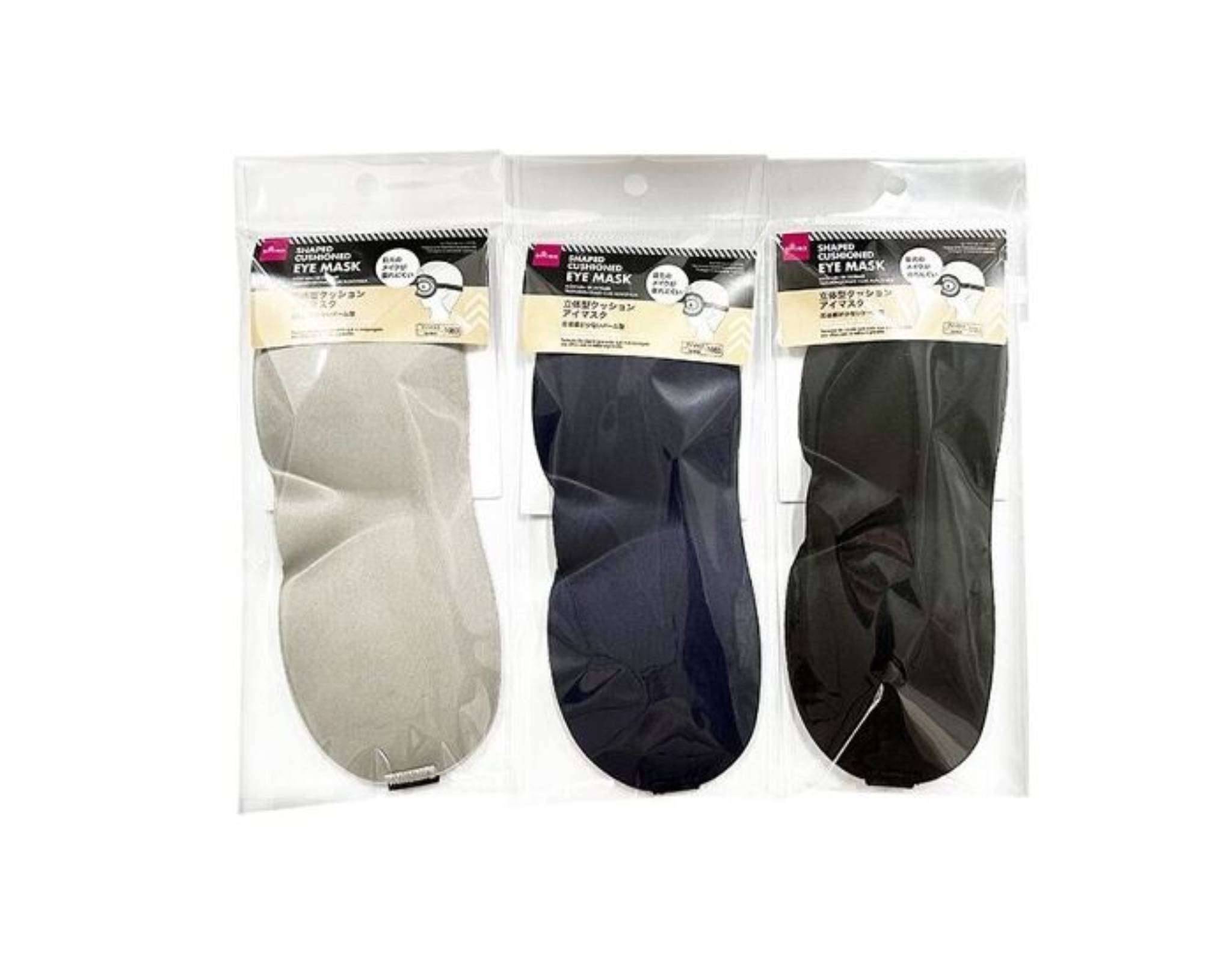 Daiso [SELECTED RANDOMLY] Shaped Cushioned Eye Mask | myaeon2go