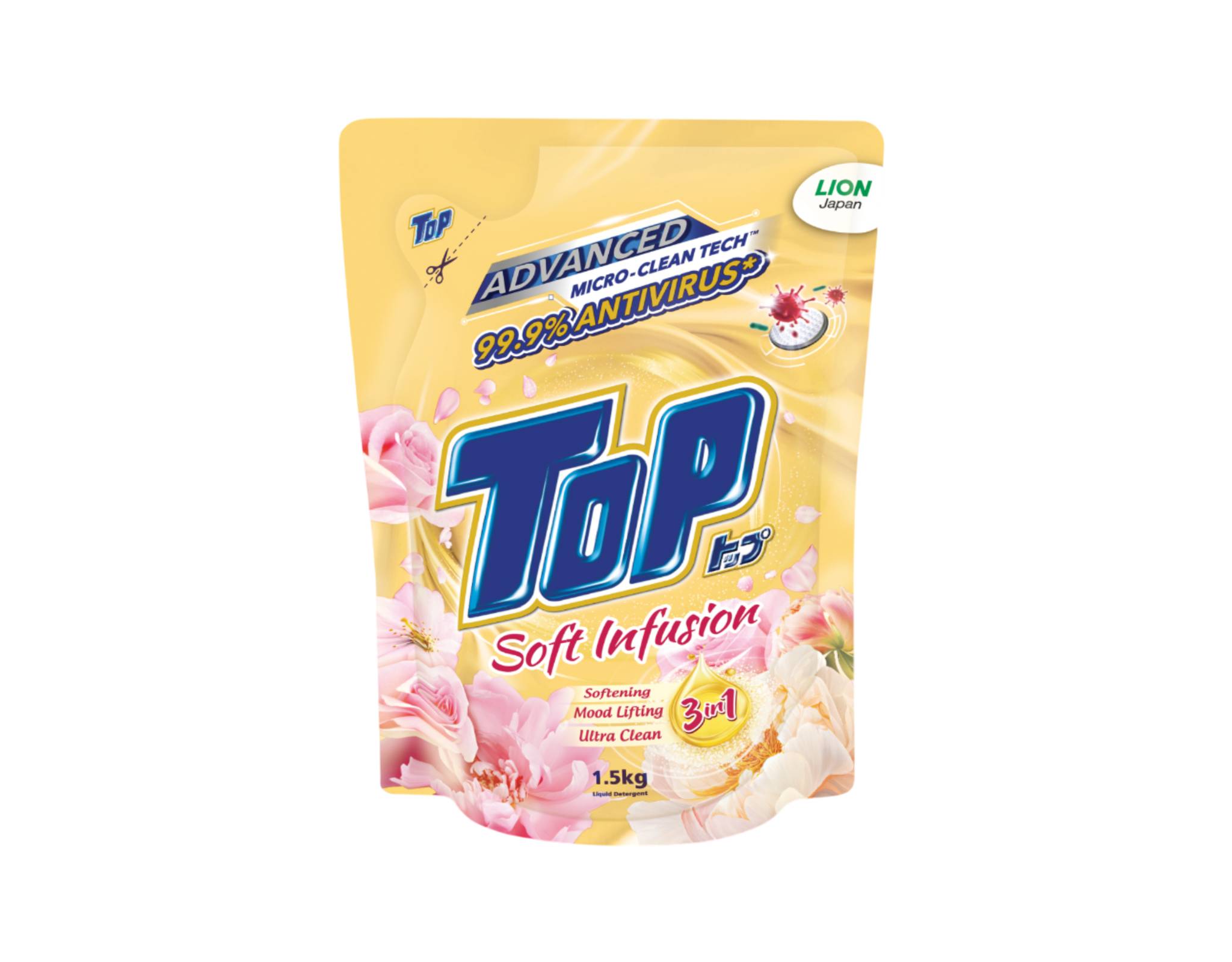 Top Liquid Detergent Soft Infusion Refill | myaeon2go