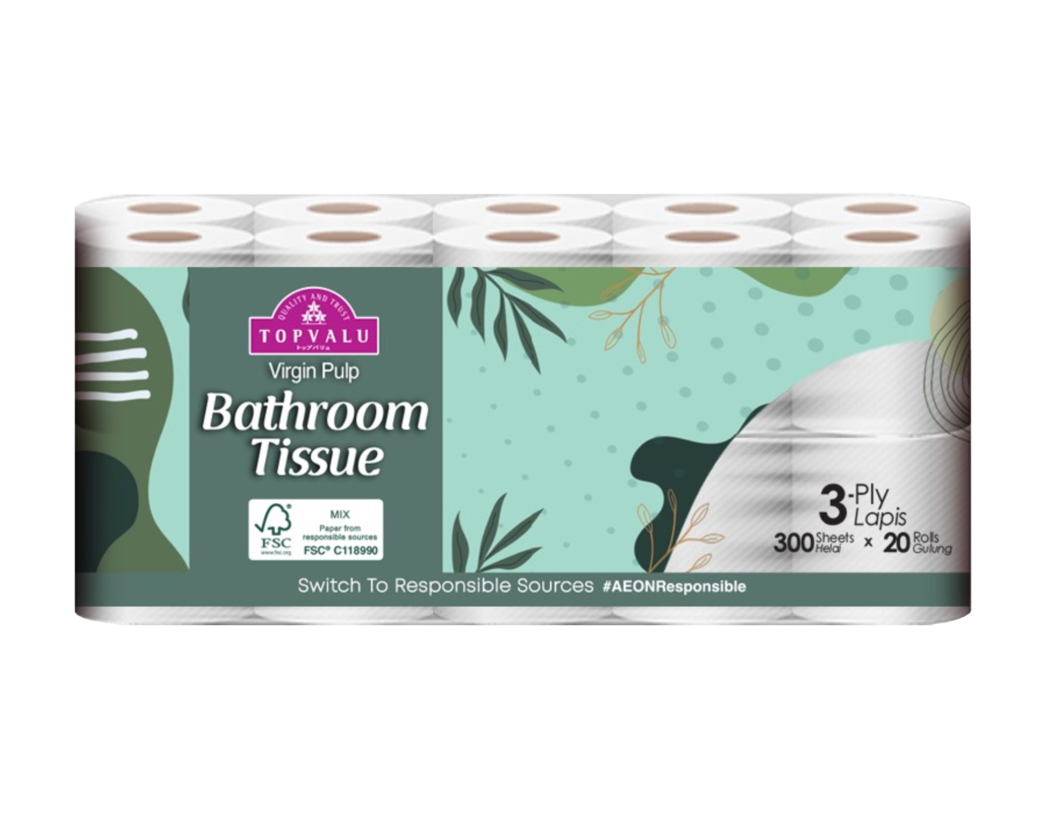 TOPVALU Toilet Roll | myaeon2go