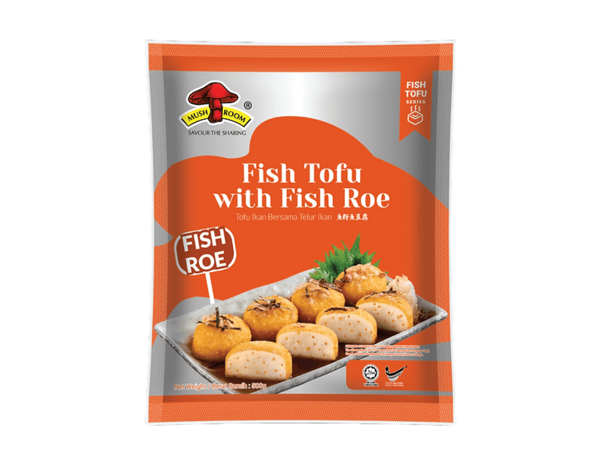 Mushroom Fish Tofu With Fish Roe | myaeon2go