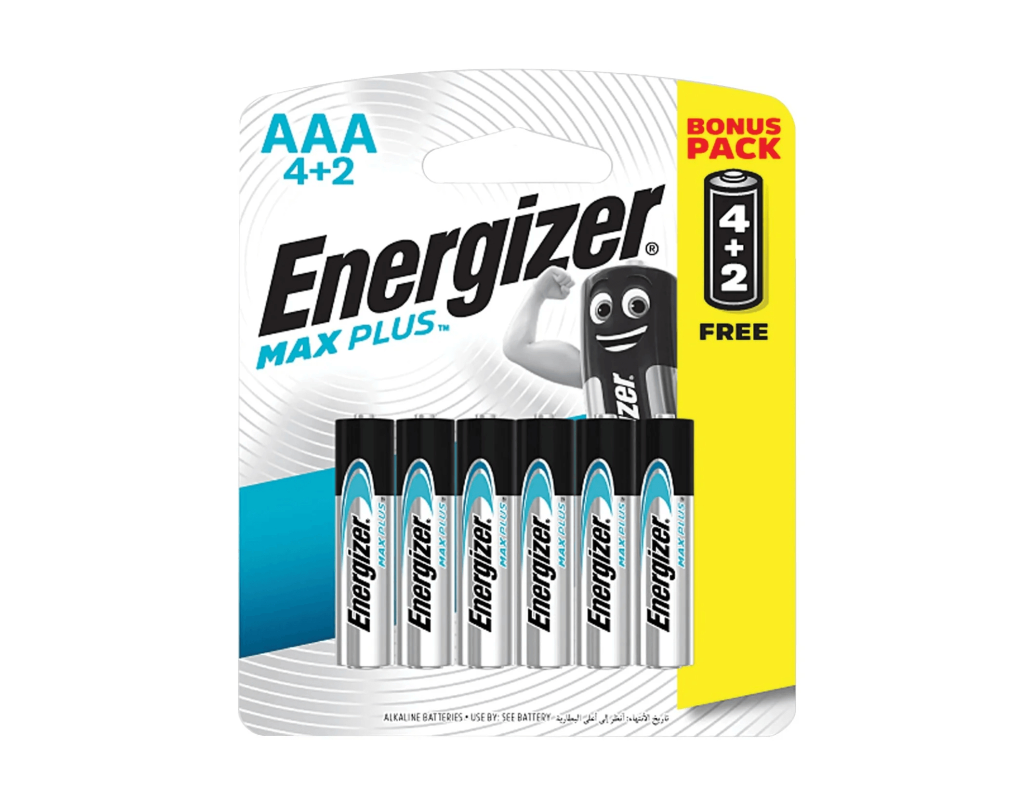 Energizer Max Plus AAA FOC 2's | myaeon2go