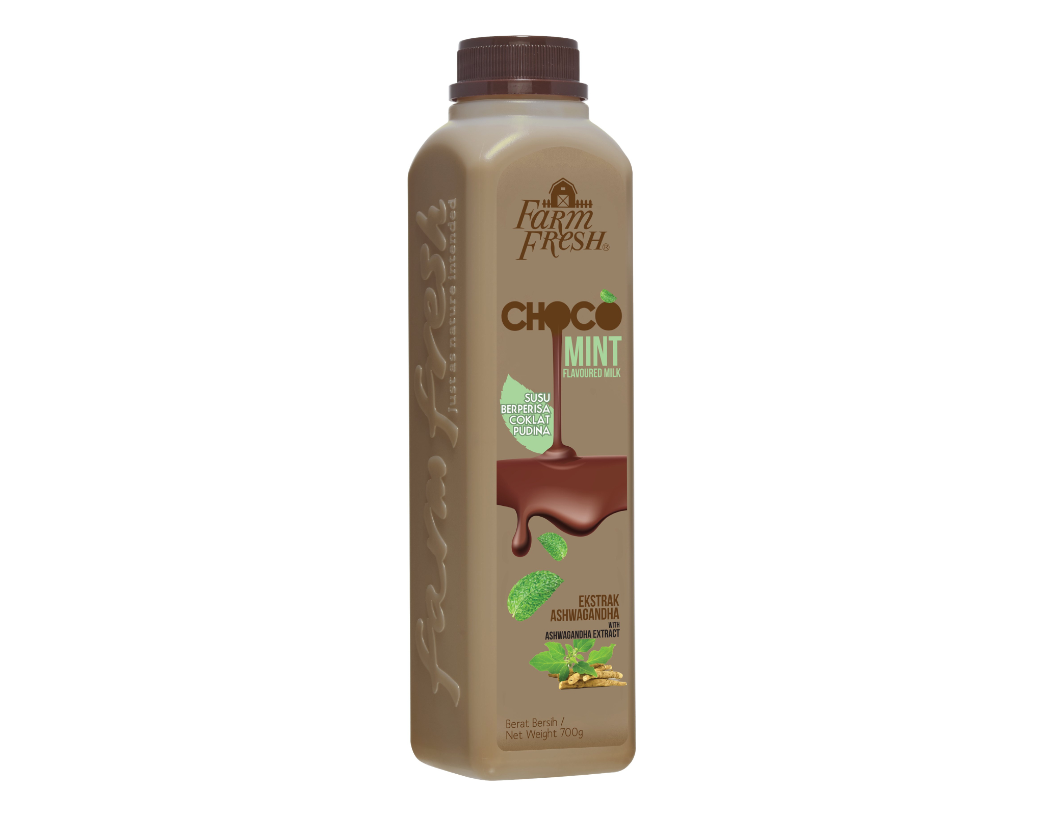 Farm Fresh Chocolate Mint Milk 700g Refreshing Ashwagandha