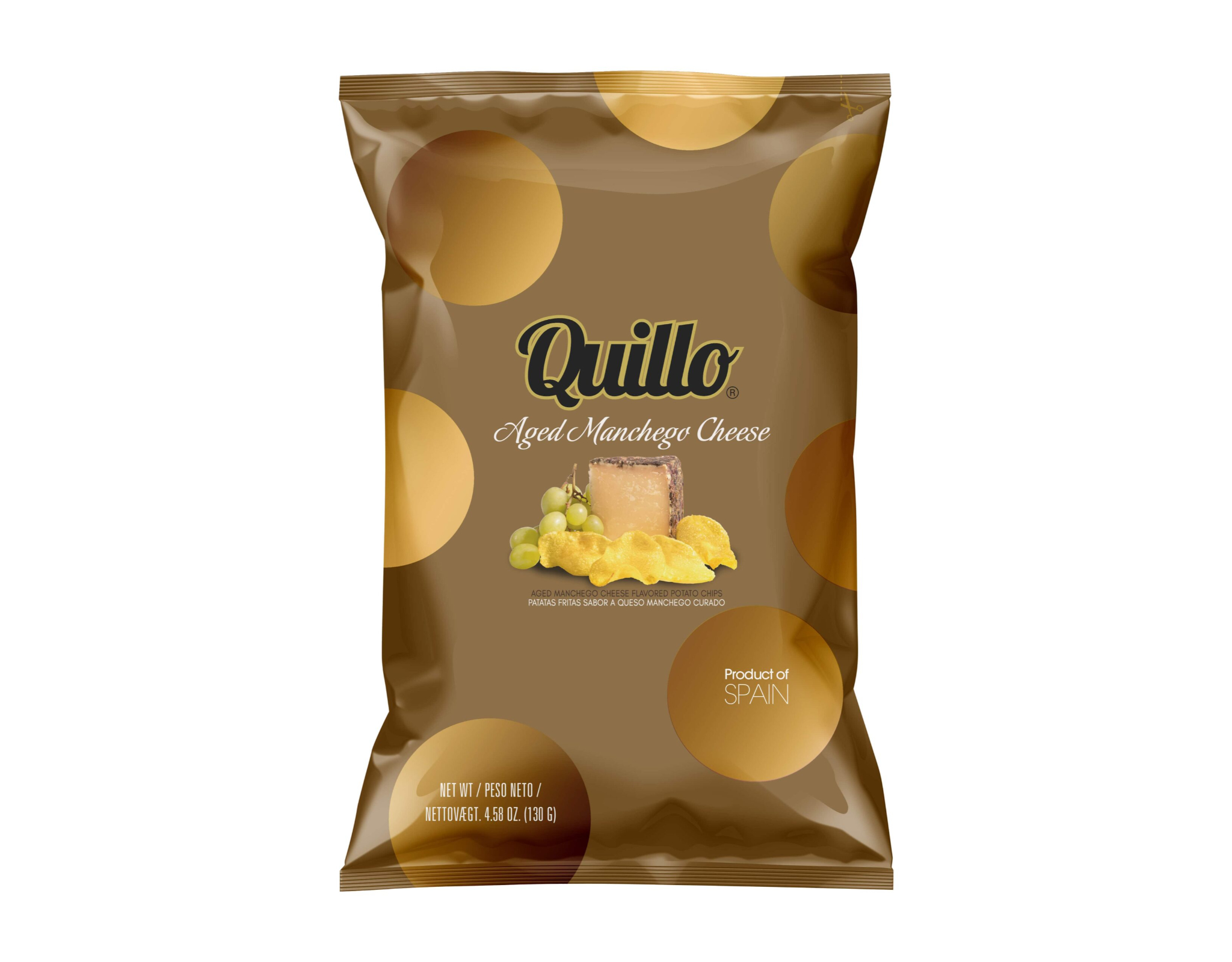 Quillo Potato Chips Aged Manchego Cheese | myaeon2go