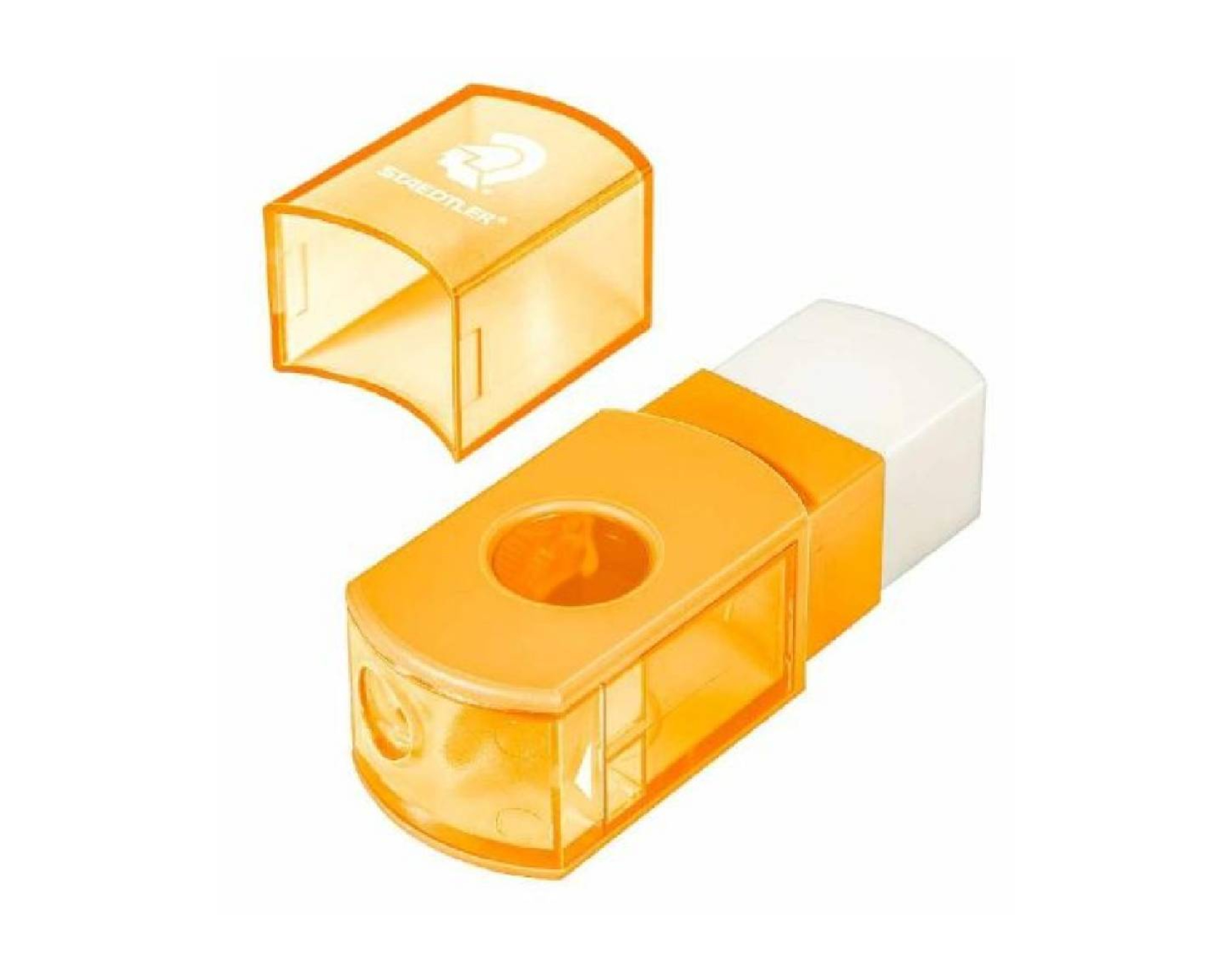 Staedtler Sharpener With Eraser 2-In-1 Orange | myaeon2go