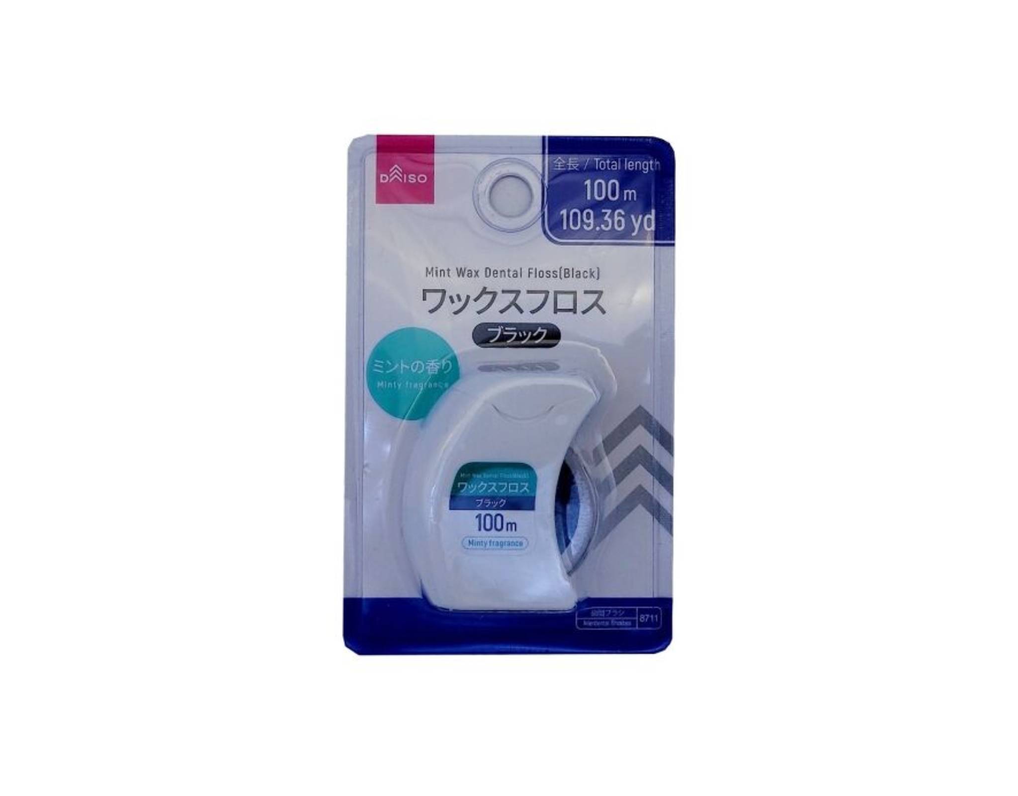 Daiso Mint Wax Dental Floss Black | myaeon2go