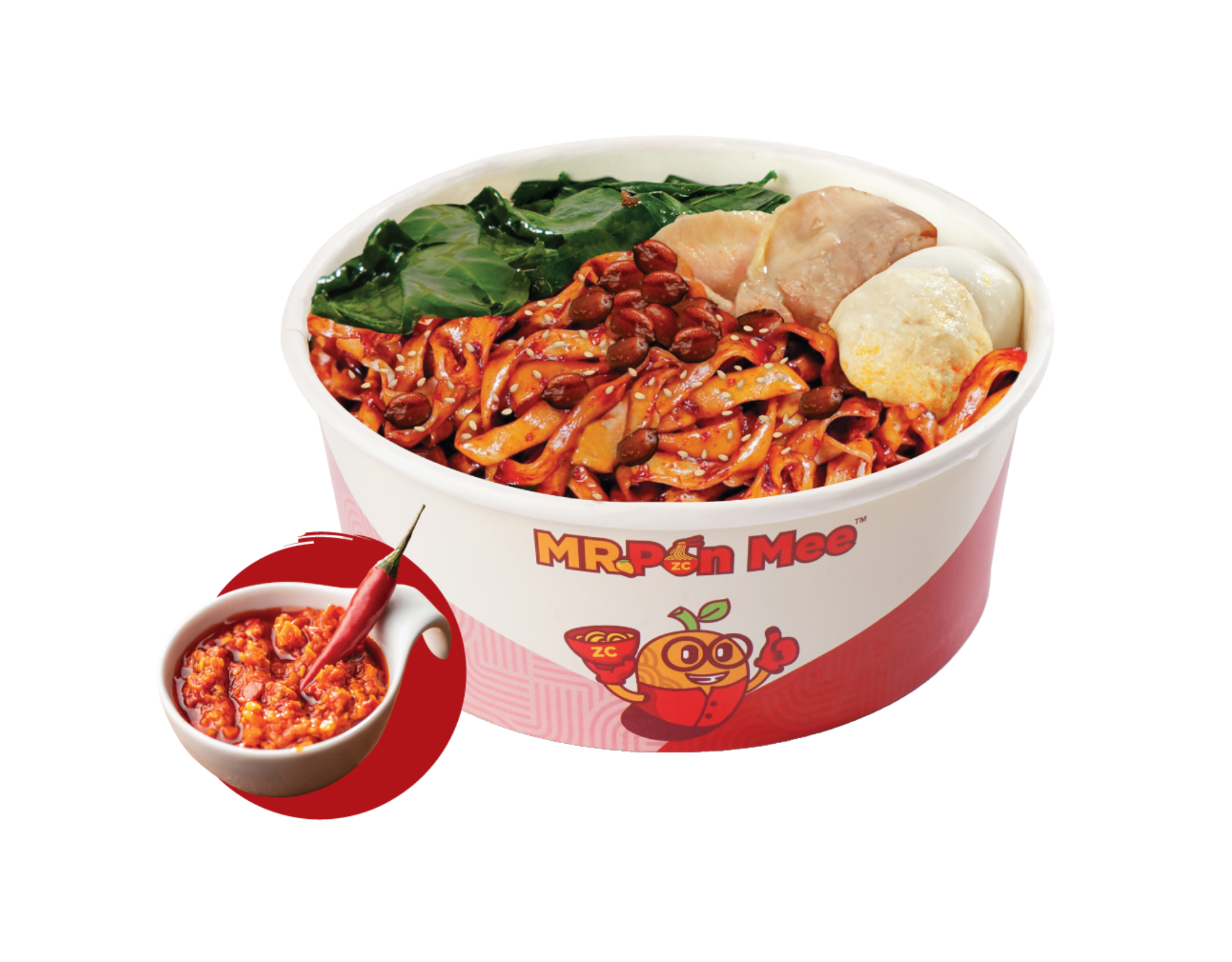 Mr. Pan Mee Mala Dry | myaeon2go