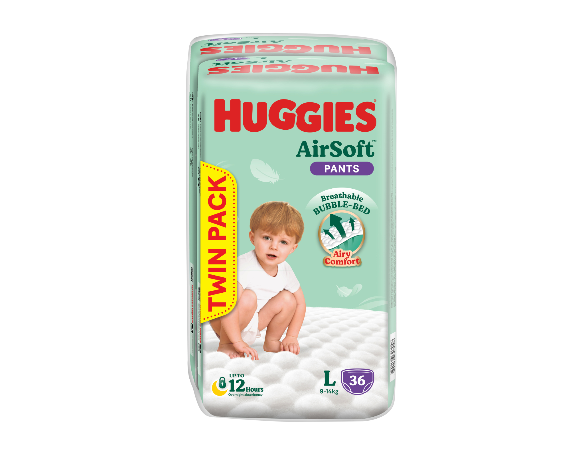 Huggies Airsoft Pants Twin Pack L | myaeon2go