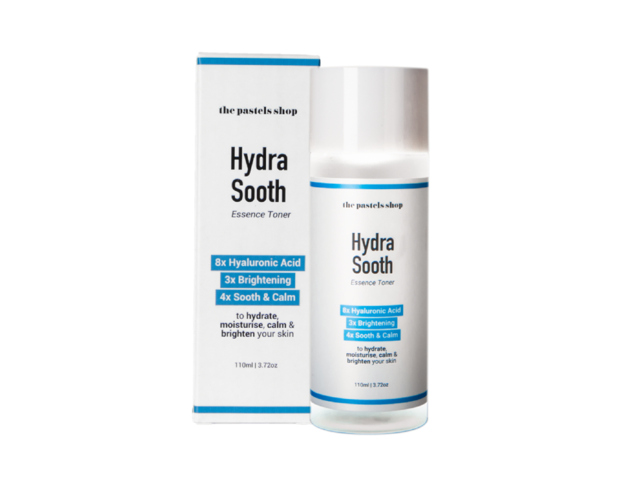 The Pastels Shop Hydra Sooth Essence Toner, 110 ml - Hydrates & Soothes