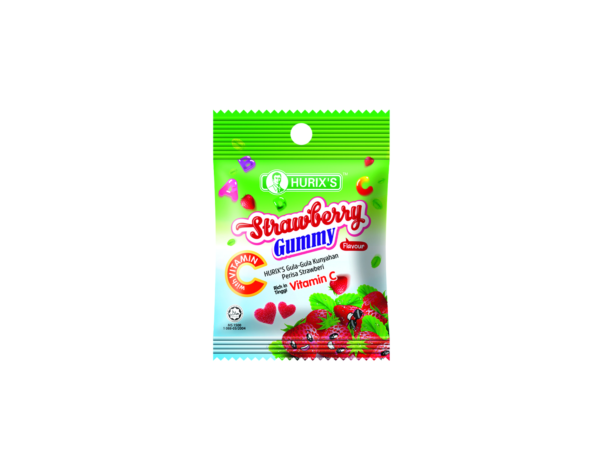 Hurix's Strawberry Gummy (With Vit C) | myaeon2go