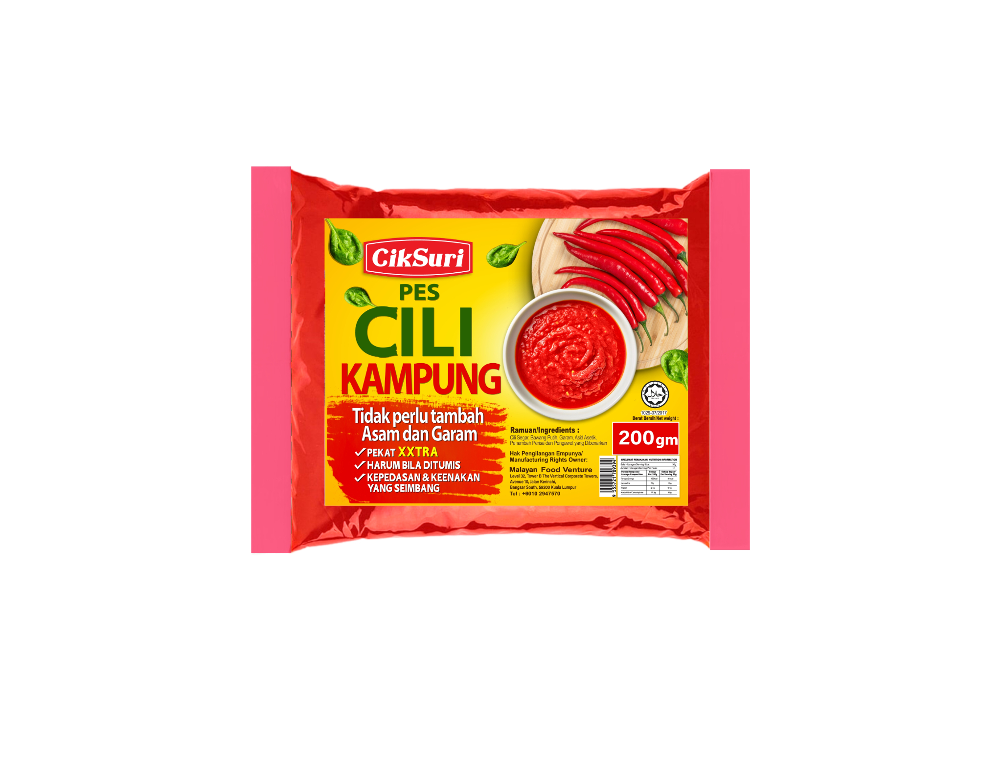 CikSuri Cili Giling Kampung | myaeon2go