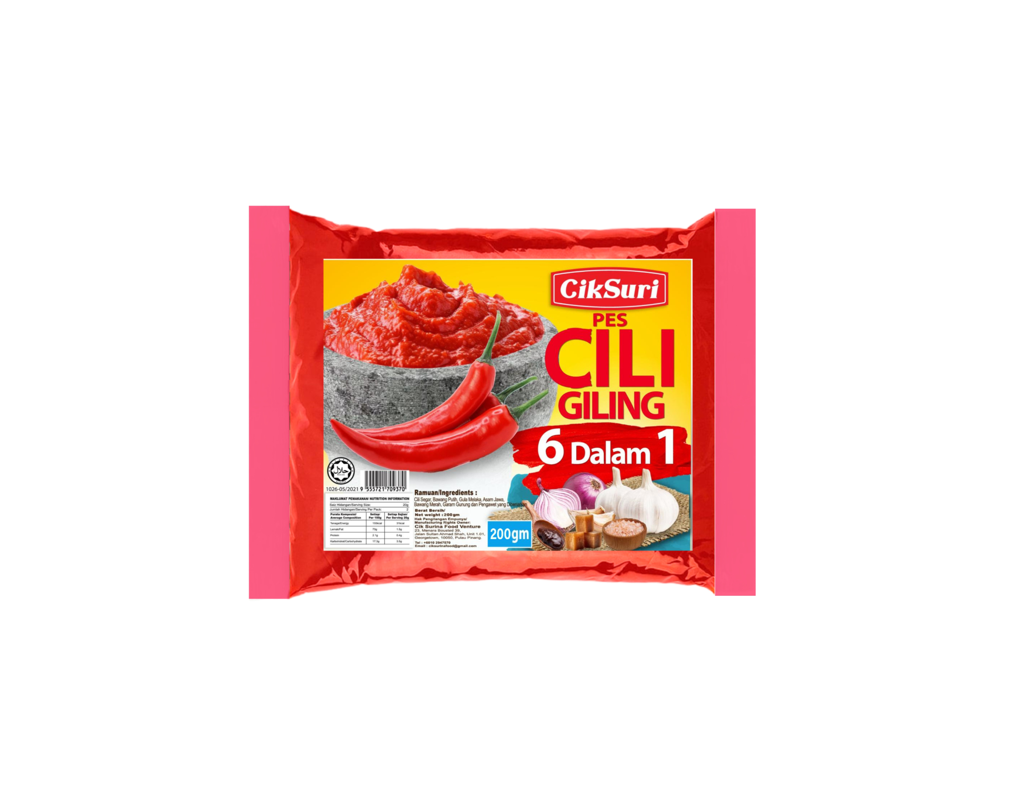 CikSuri Cili Giling 6-In-1 | myaeon2go